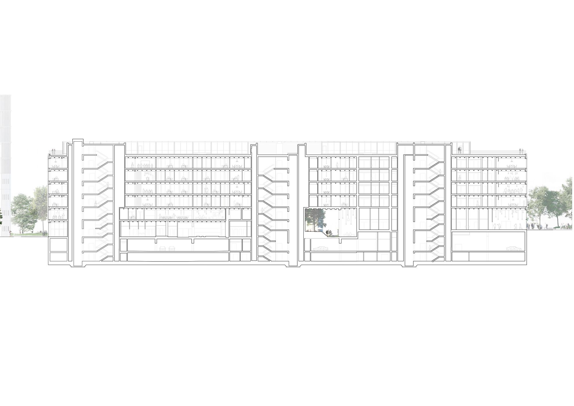 Gallery of Wacker House Office Building / C.F. Møller - 44