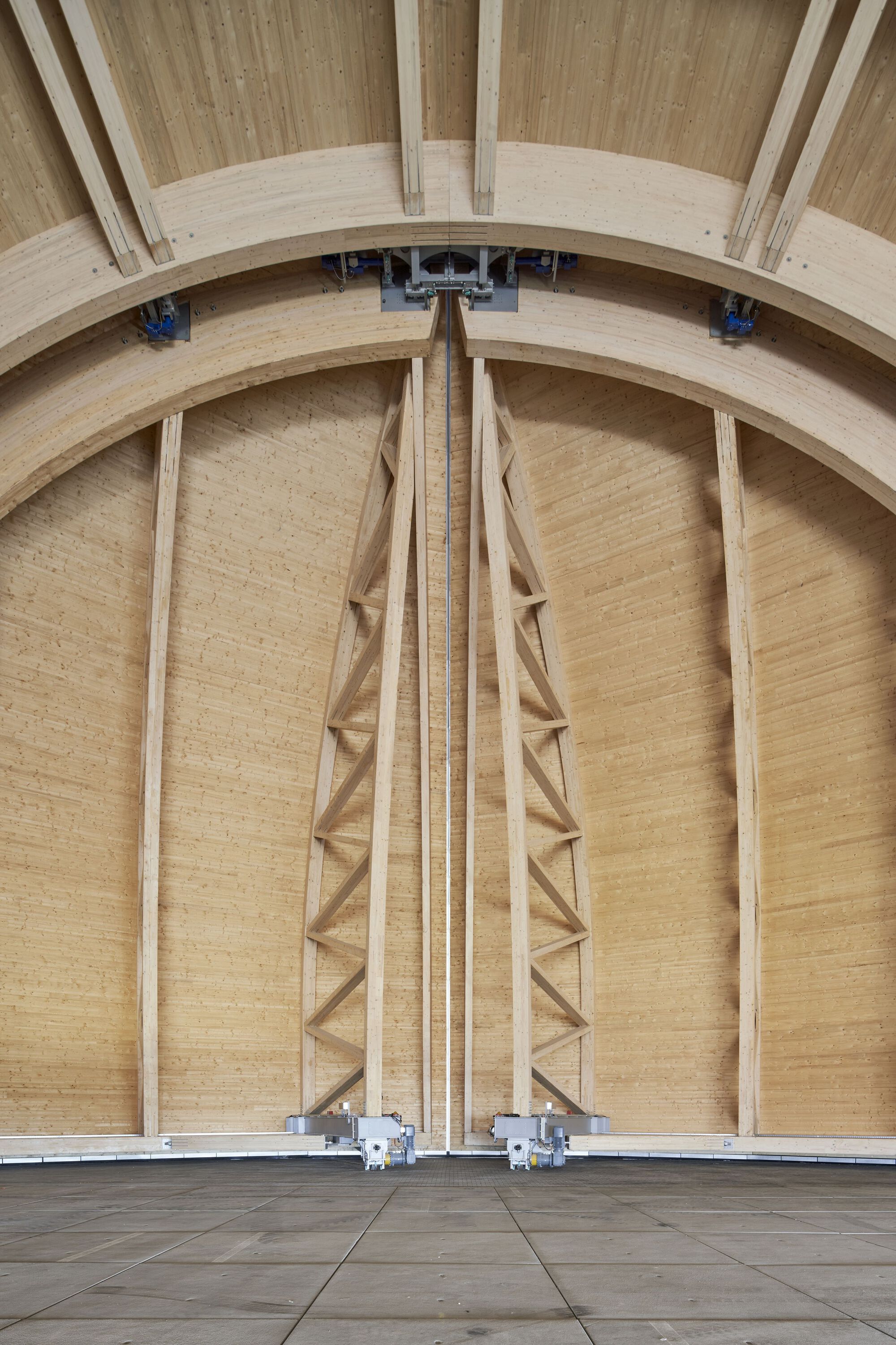 Gallery of Airship Hangar Replacement Construction / Smyk Fischer ...