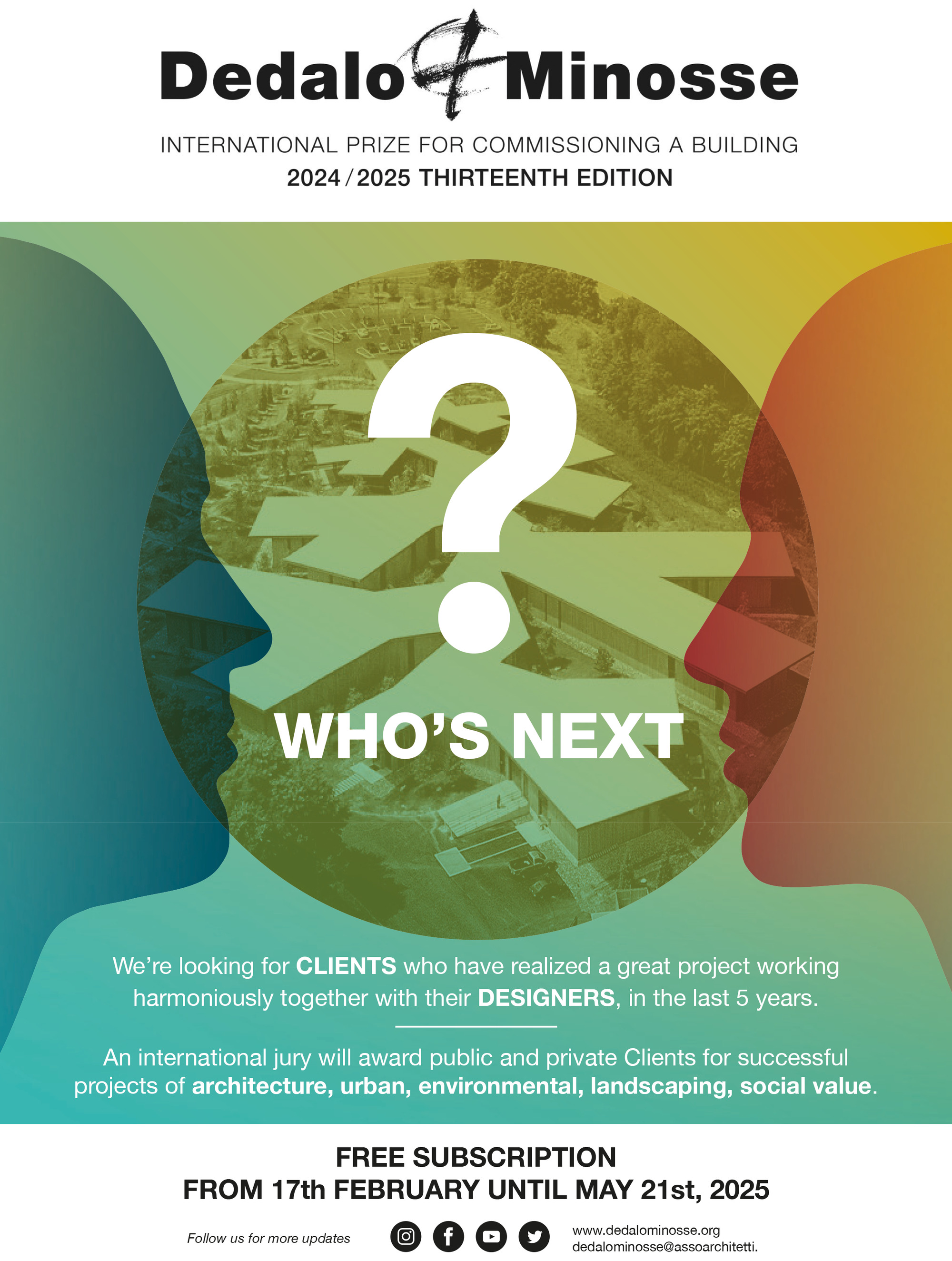 Call for Submissions: 13th Edition of the Dedalo Minosse International ...