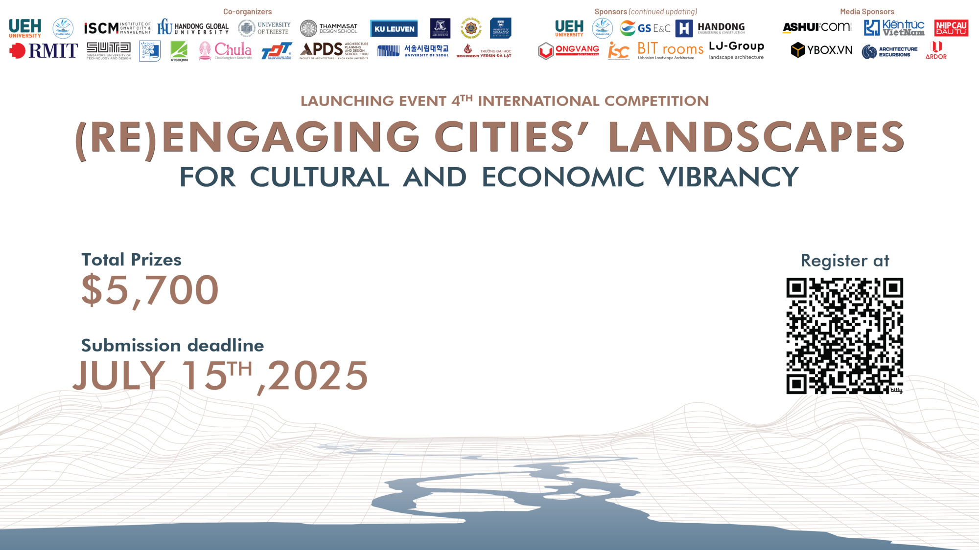 Gallery of 4th International Design Competition: (Re)engaging Cities Landscape for Cultural and ...
