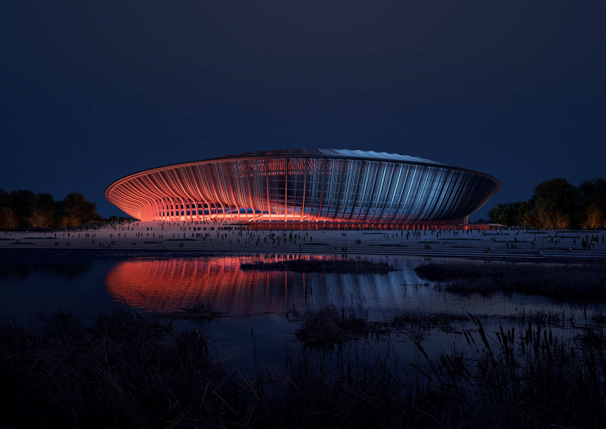 Gallery of Zaha Hadid Architects Nears Completion of Major Sports ...