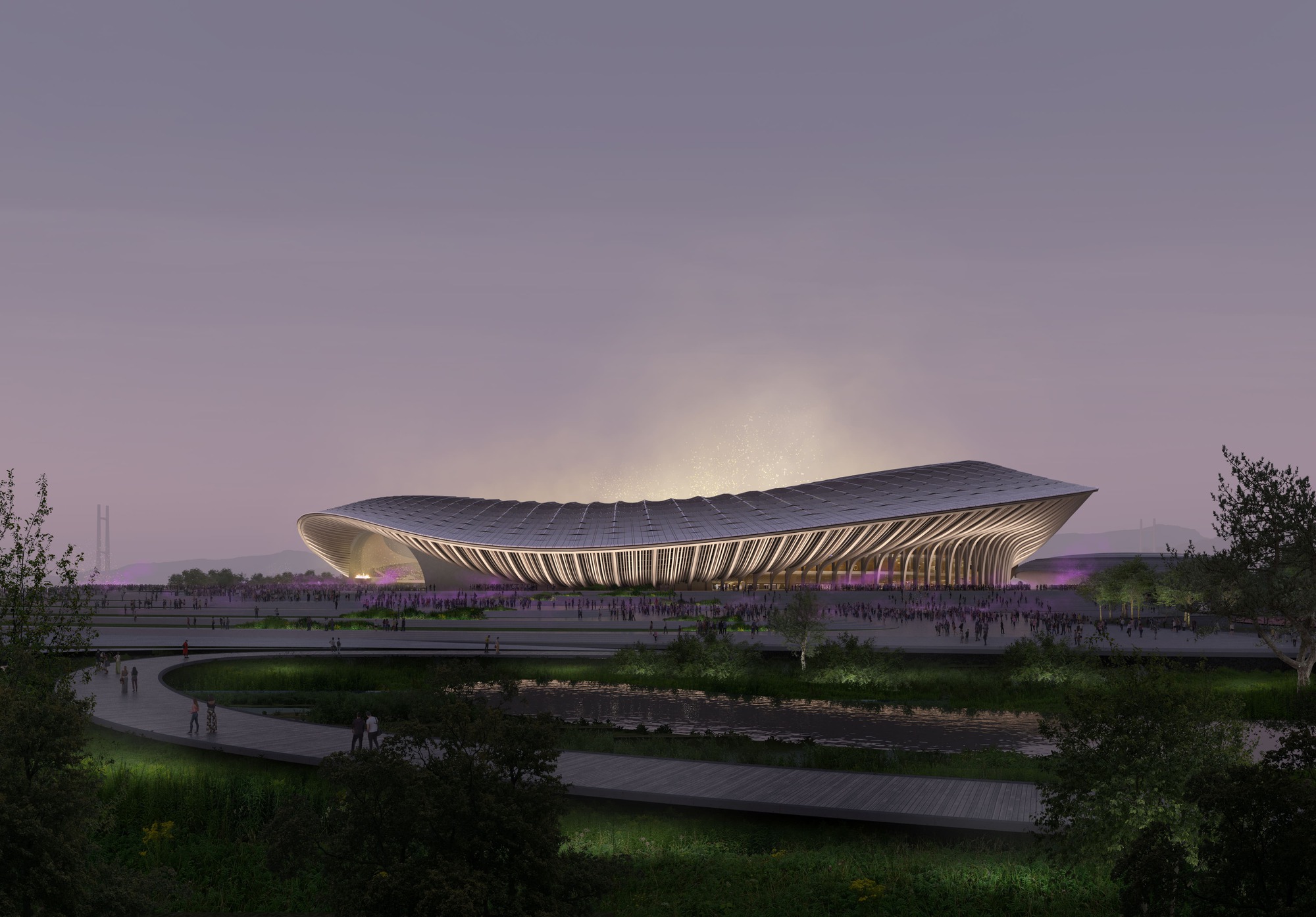 Gallery of Zaha Hadid Architects Nears Completion of Major Sports Center in China’s Greater Bay ...