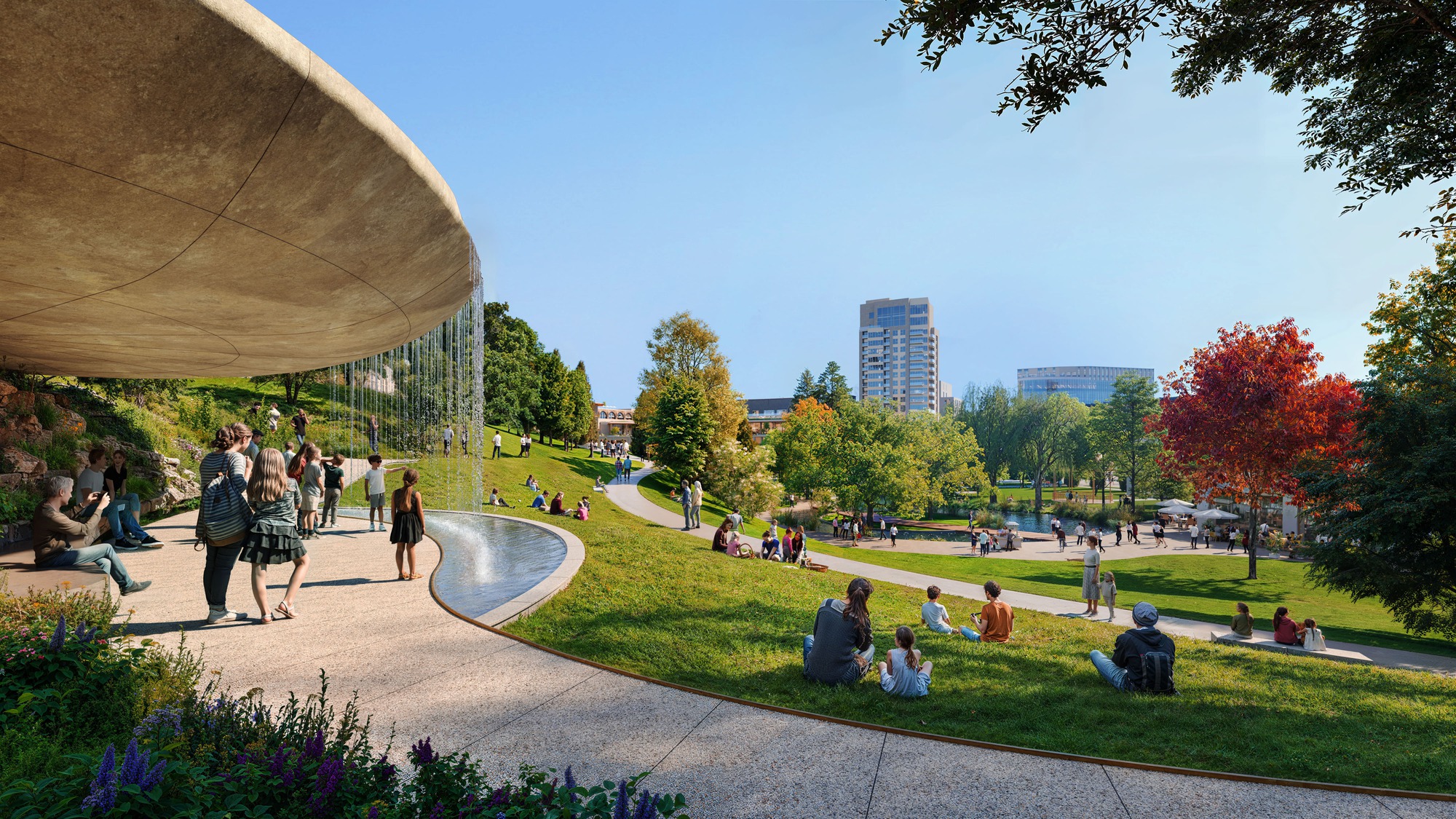 Gallery of Foster + Partners Reveals Masterplan and Shopping Hub for ...
