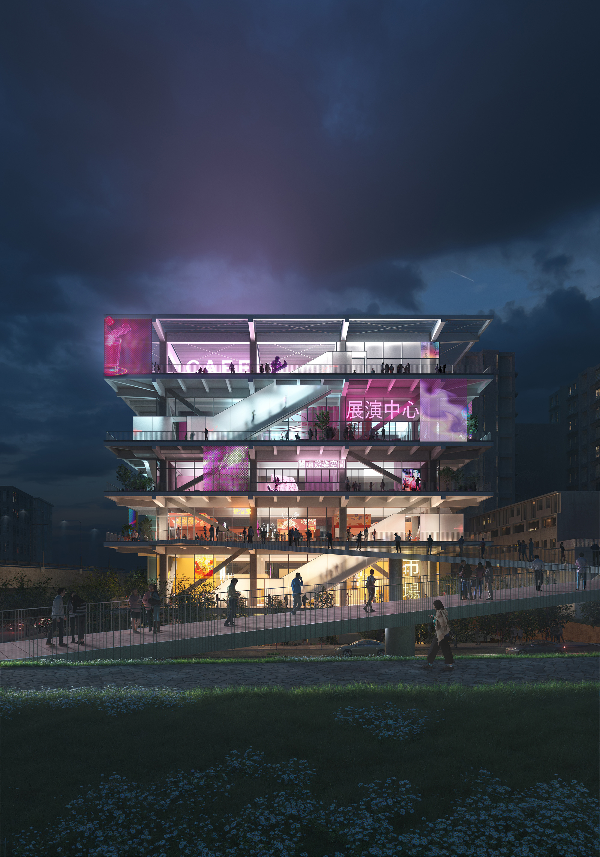Gallery of MVRDV’s “Market Cube” Reimagines the Urban Market as a Flexible Vertical Hub in ...