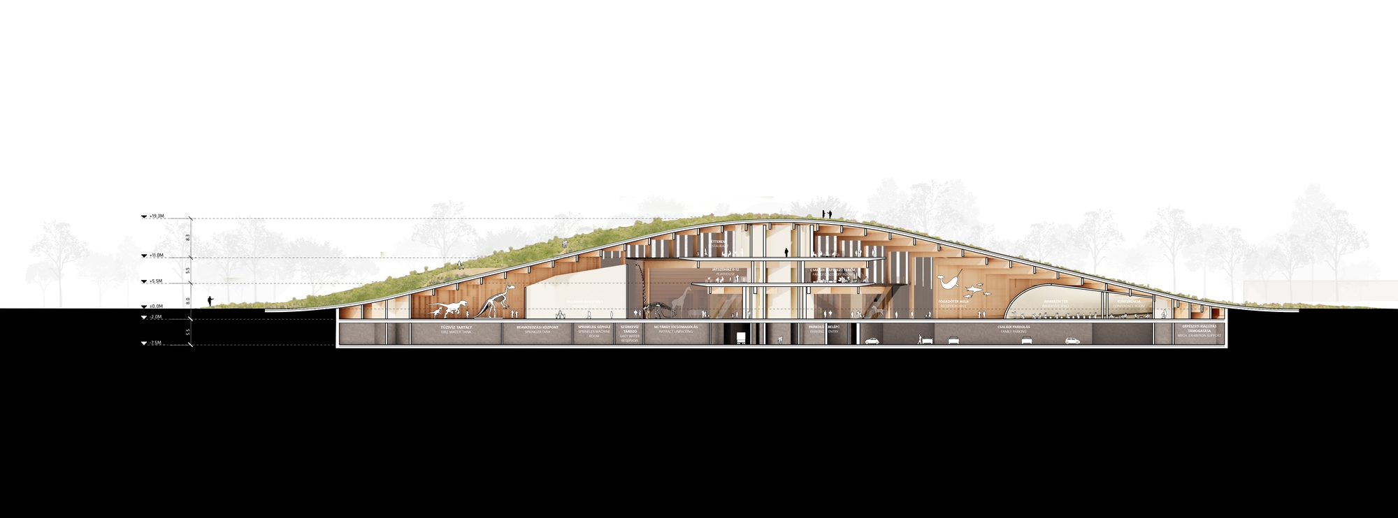 Gallery of BIG Unveils Timber-Structured Design for the New Hungarian ...