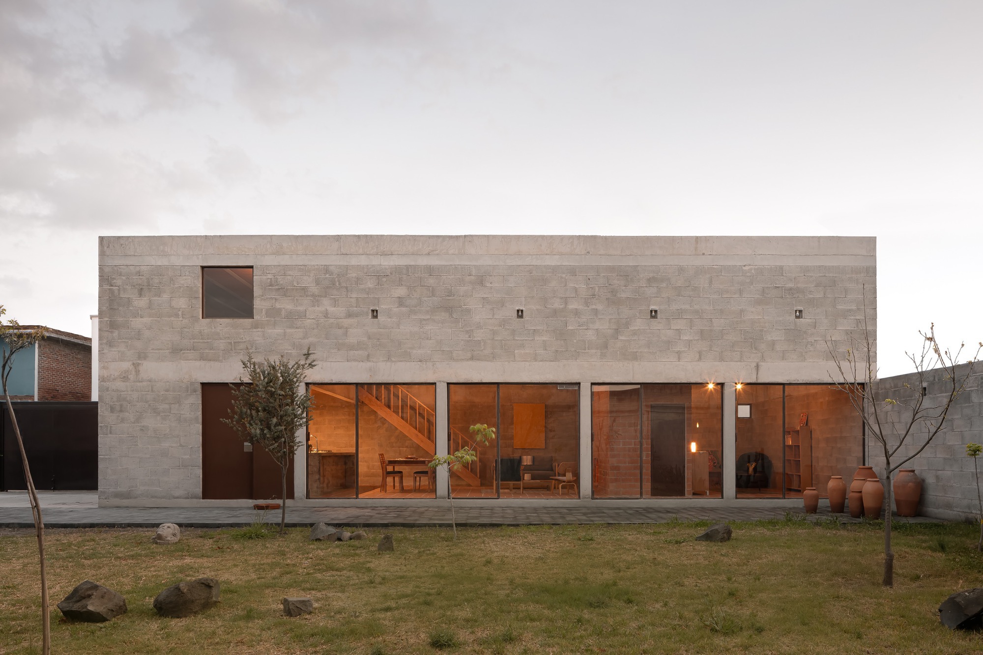 Gallery of Raw, Refined, and Resilient: 14 Projects Showcasing Concrete Block as a Design ...