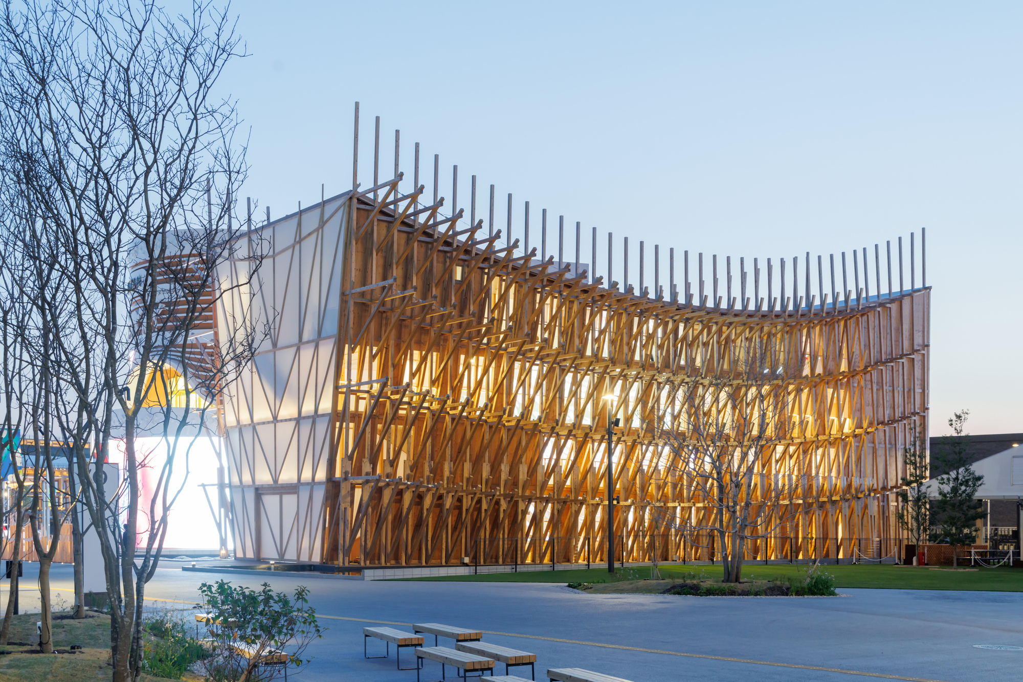 Gallery of Lina Ghotmeh Completes the Pavilion of the Kingdom of ...