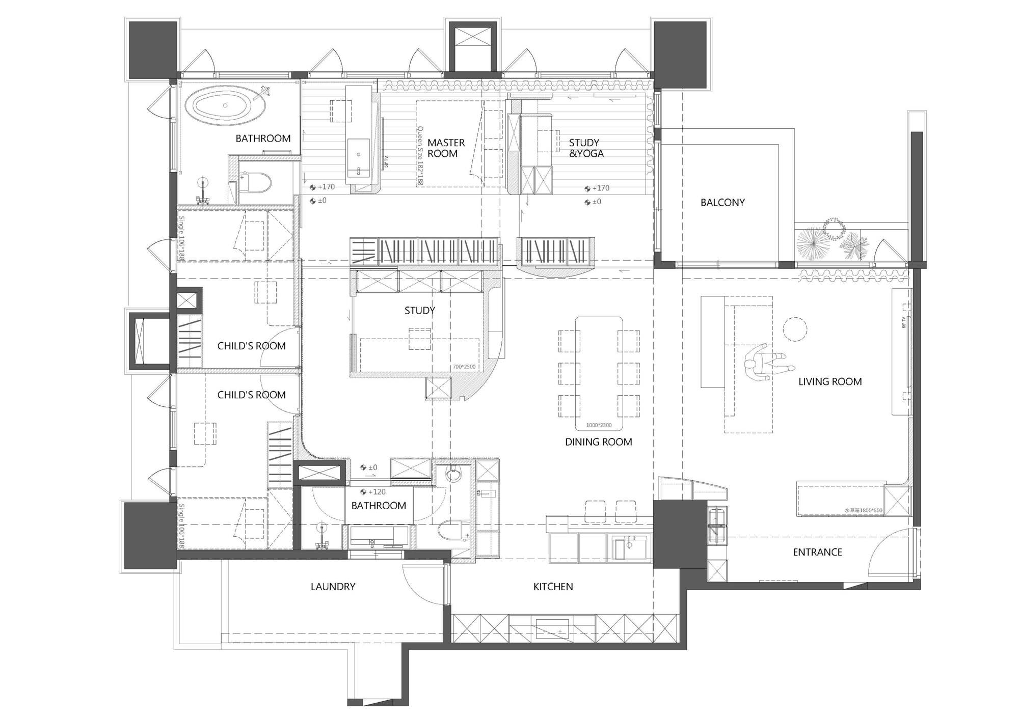 Gallery of Slow Rhythm Apartment / KC Design Studio - 19