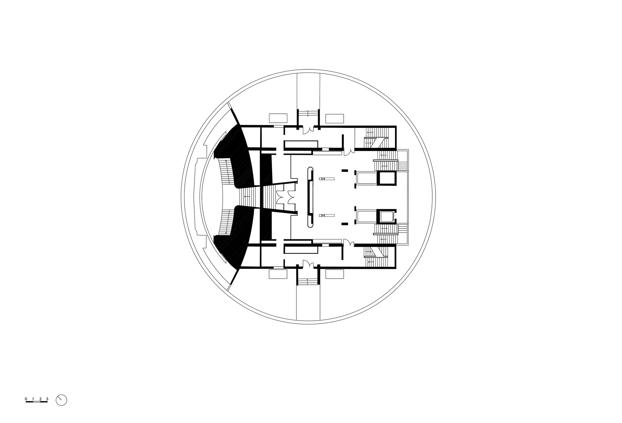 Gallery of La Géode Cinema / loci anima - 22