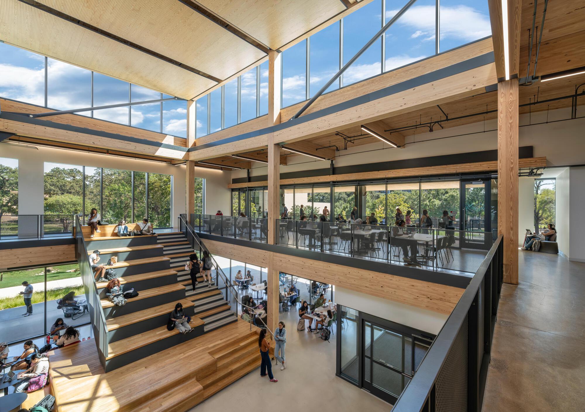 Gallery of Retail, Auxiliary, and Dining (RAD) Center at the University of Houston / Perkins ...