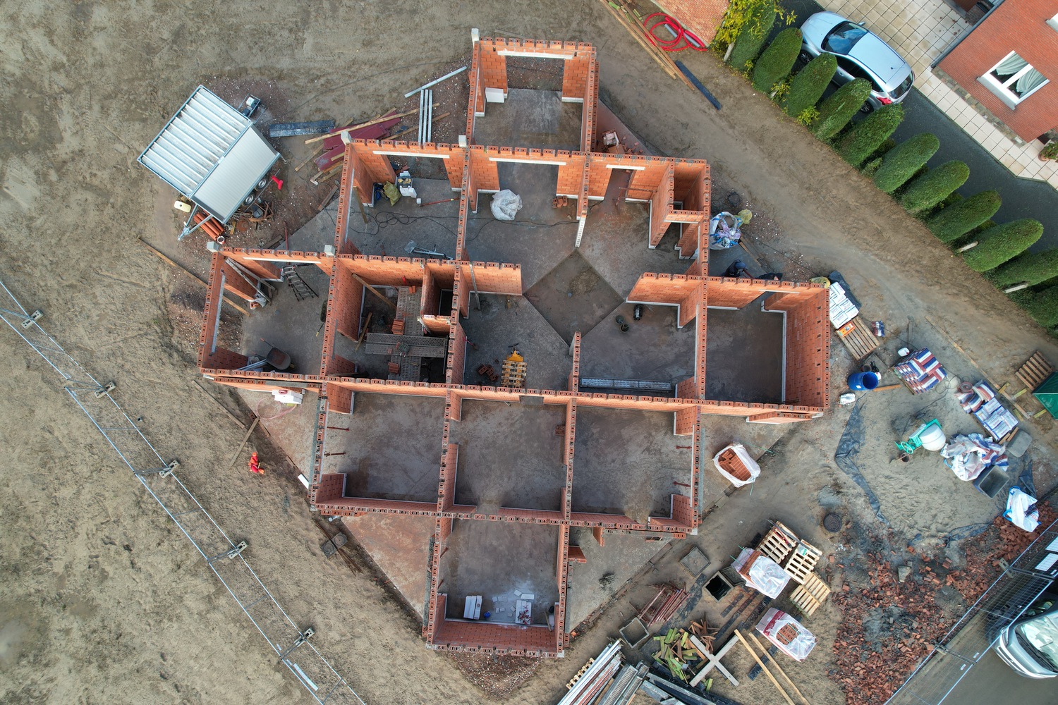 Gallery of 45° Grid House / Objekt Architecten - 21