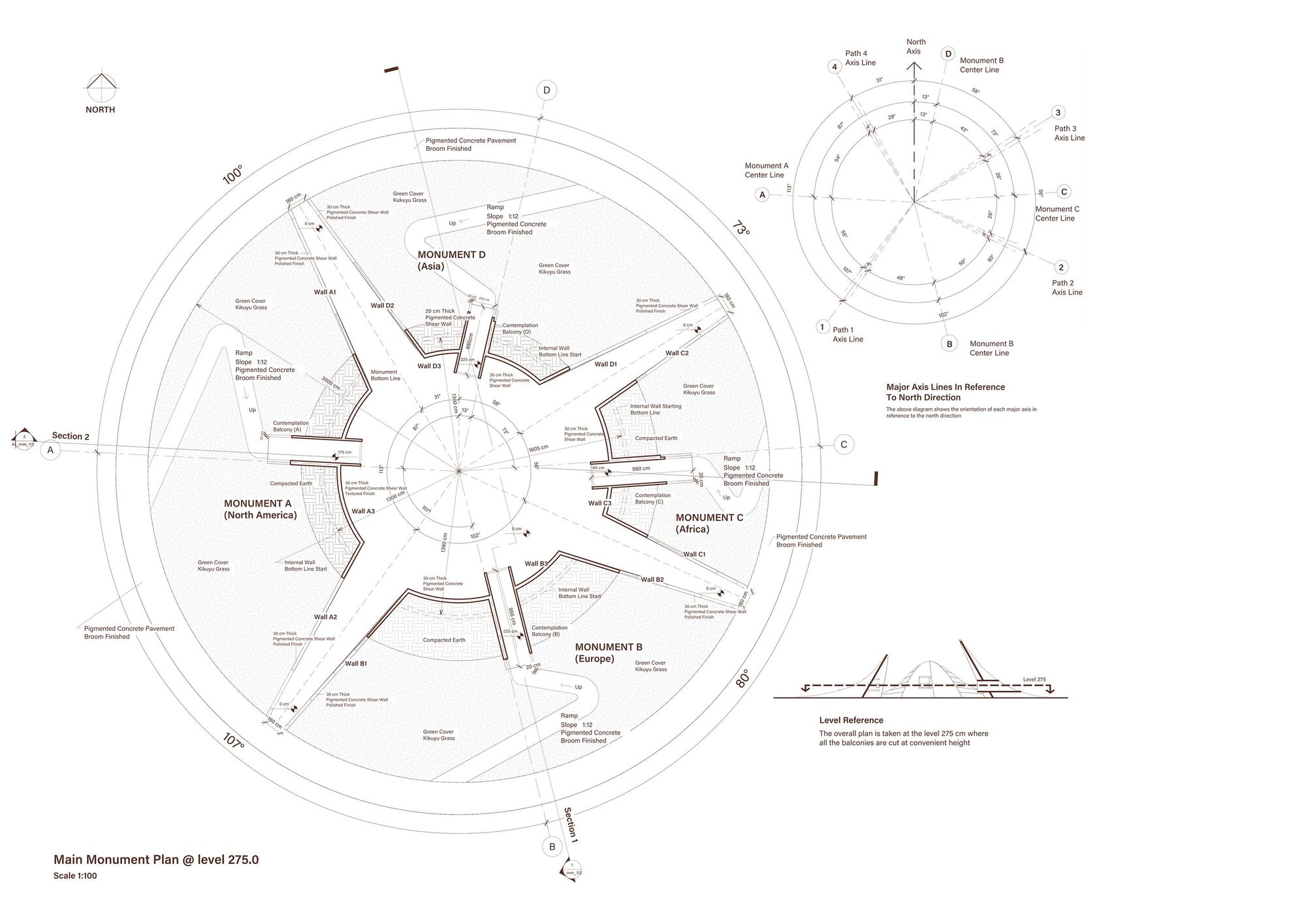 Gallery of The ET-302 Memorial / Alebel Desta Consulting Architects and ...