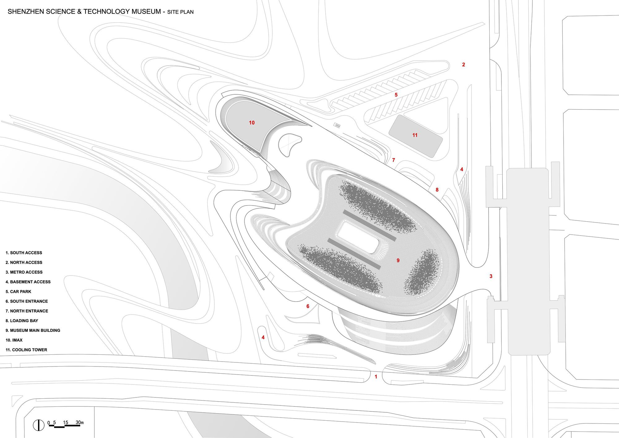 Gallery of Shenzhen Science and Technology Museum / Zaha Hadid ...