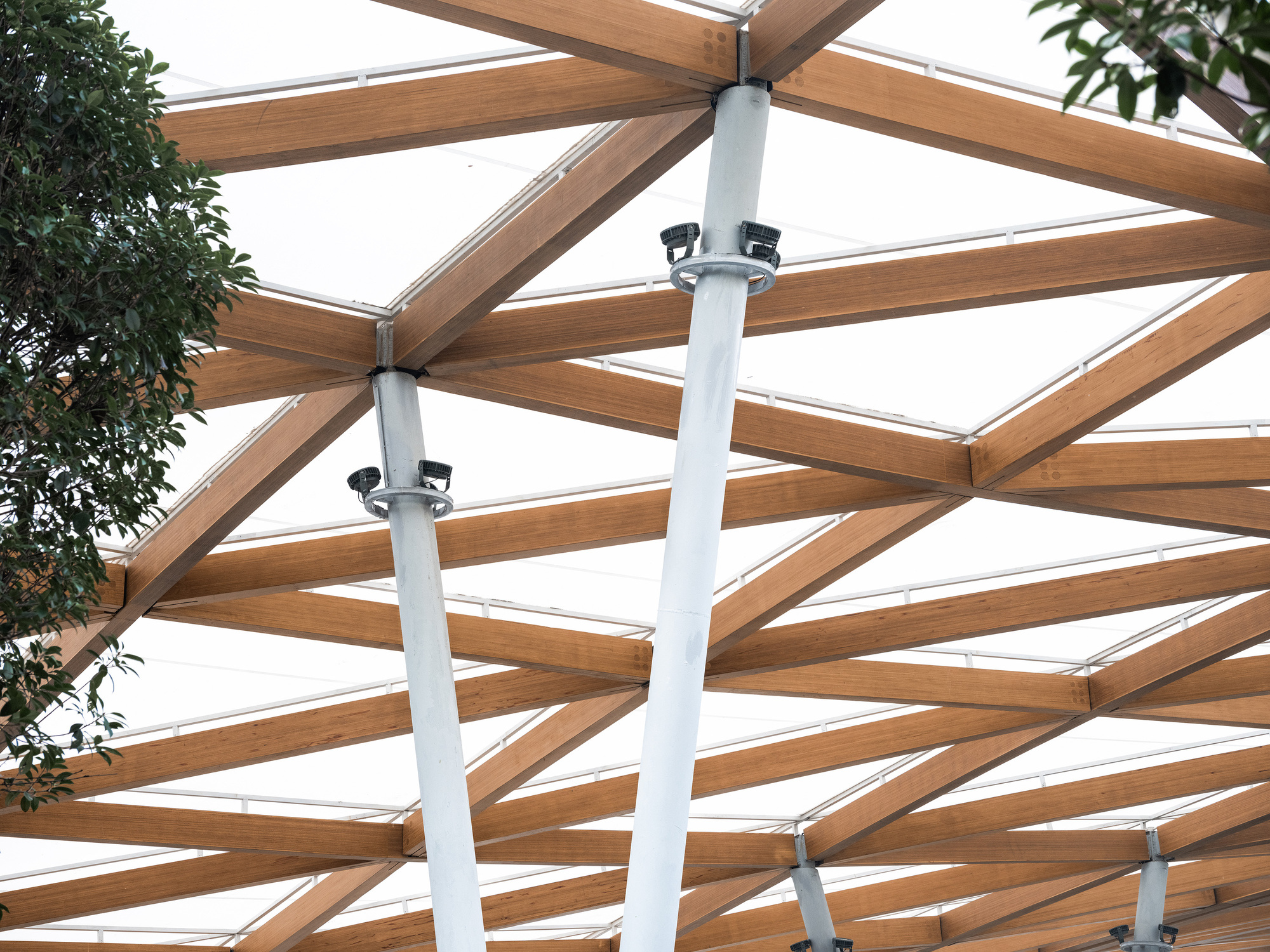 Gallery of The Canopy Pavilion by the Canal / AESEU Architectural ...