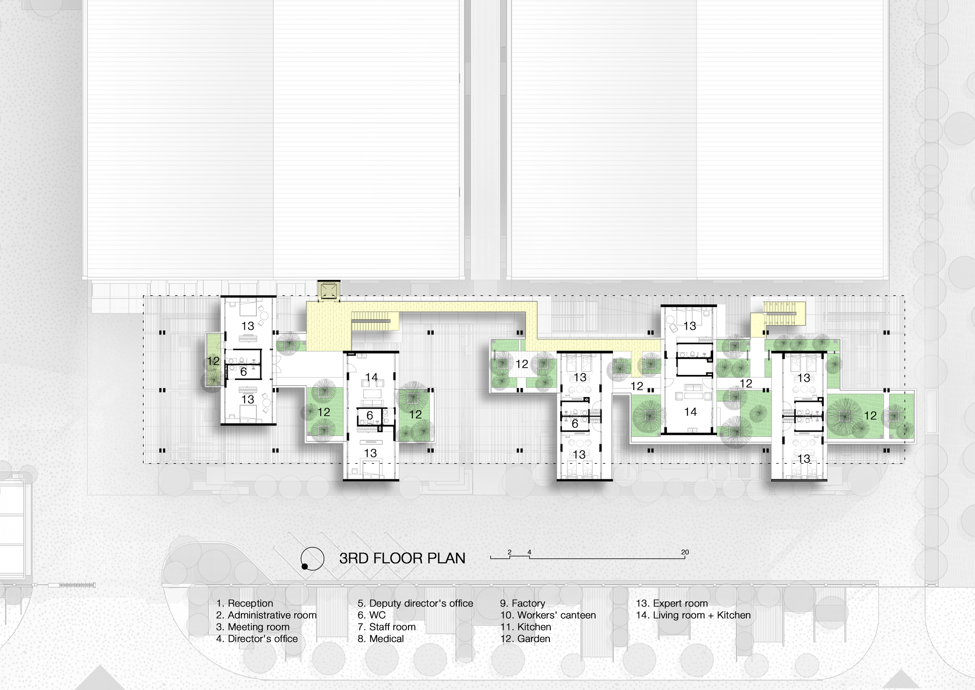 Galeria de Escritório da Fábrica Têxtil / Ho Khue Architects - 50