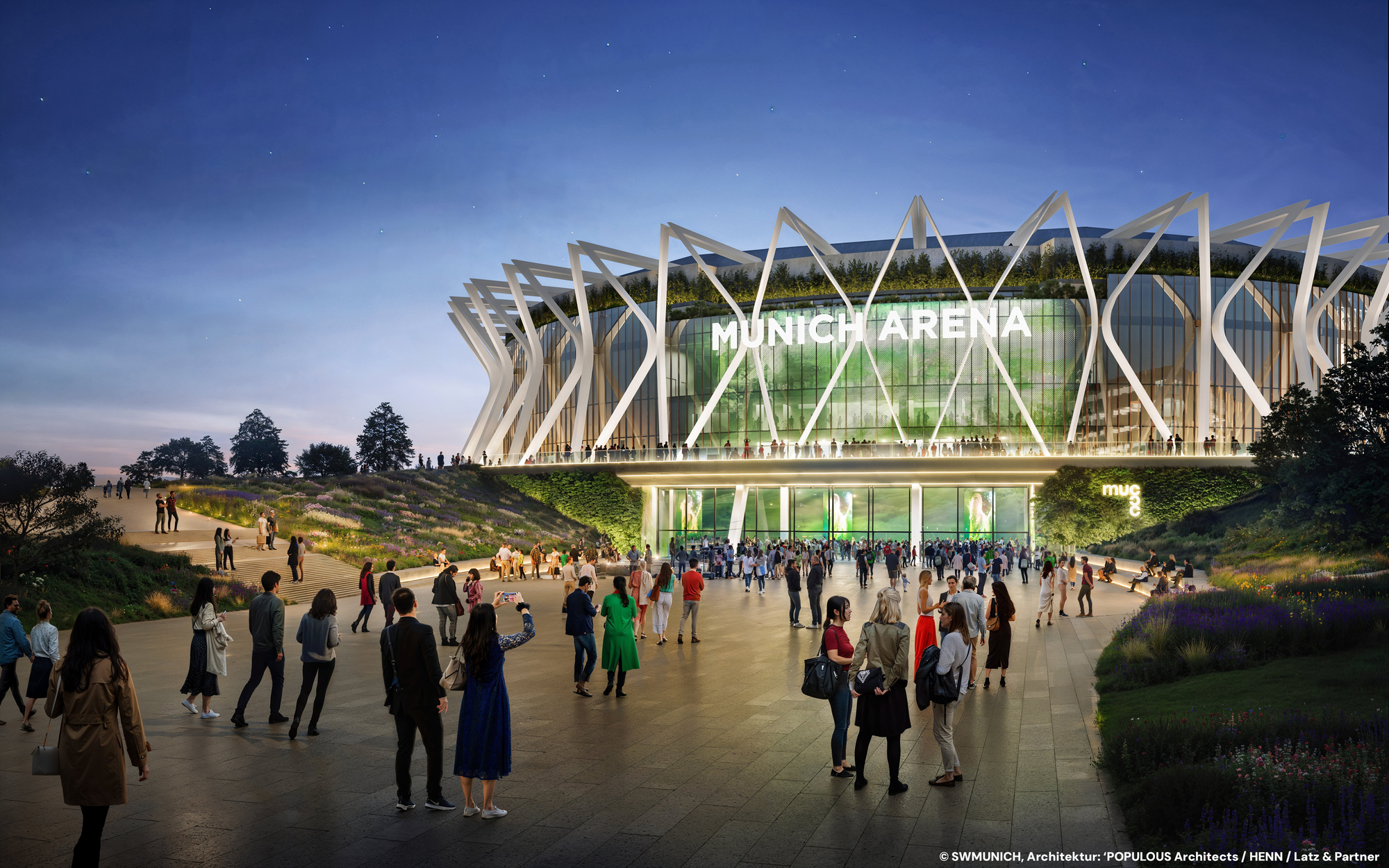 Gallery of Populous Unveils New Images of Germany’s First Climate ...