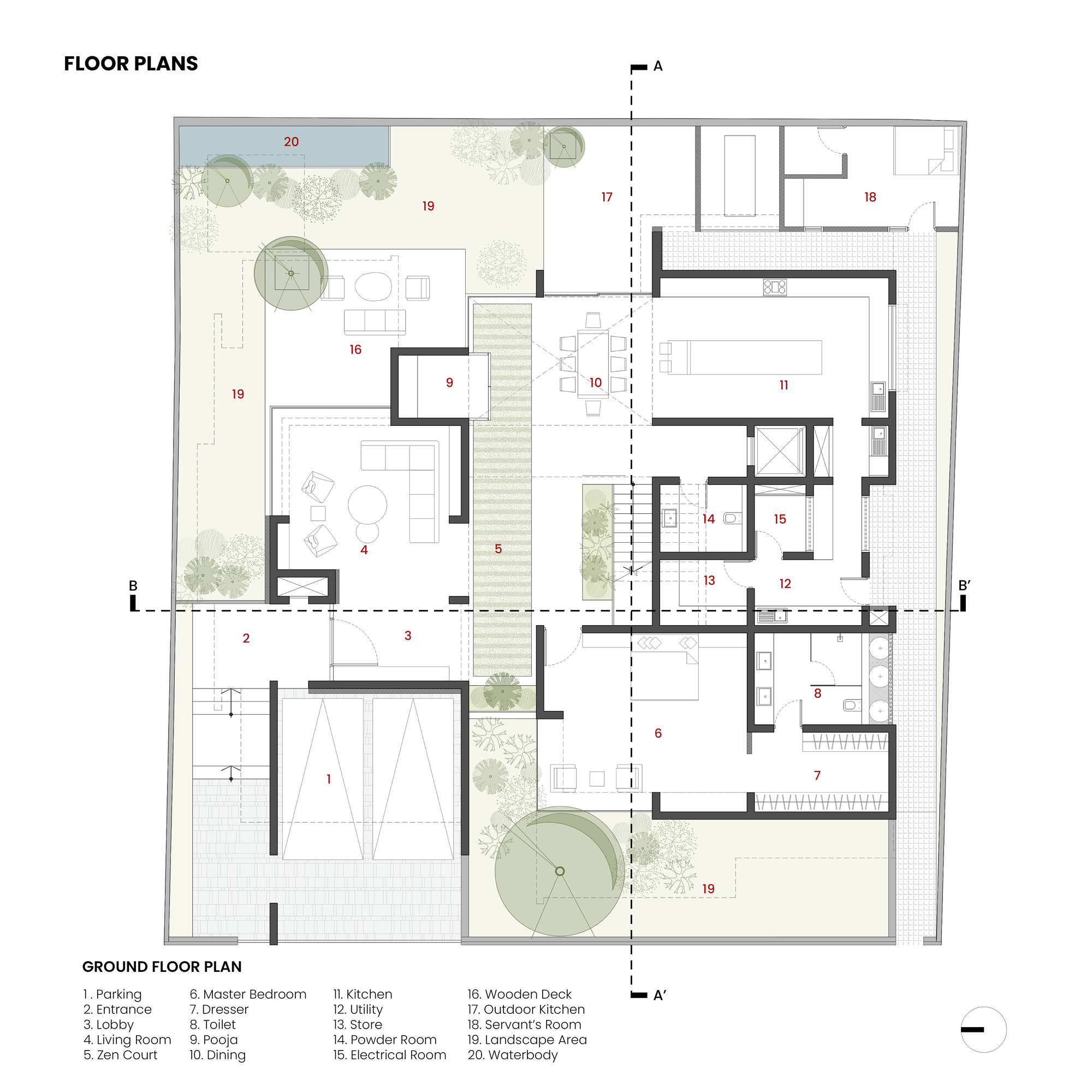 Gallery of The Split House / Collage Architecture Studio - 23