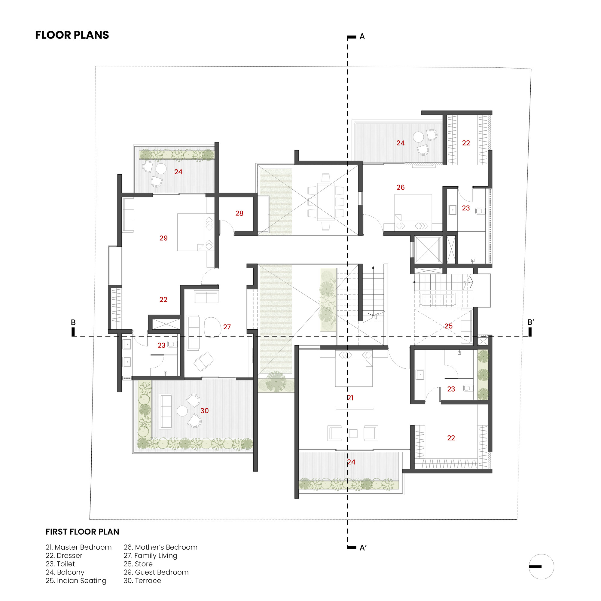 Gallery of The Split House / Collage Architecture Studio - 24