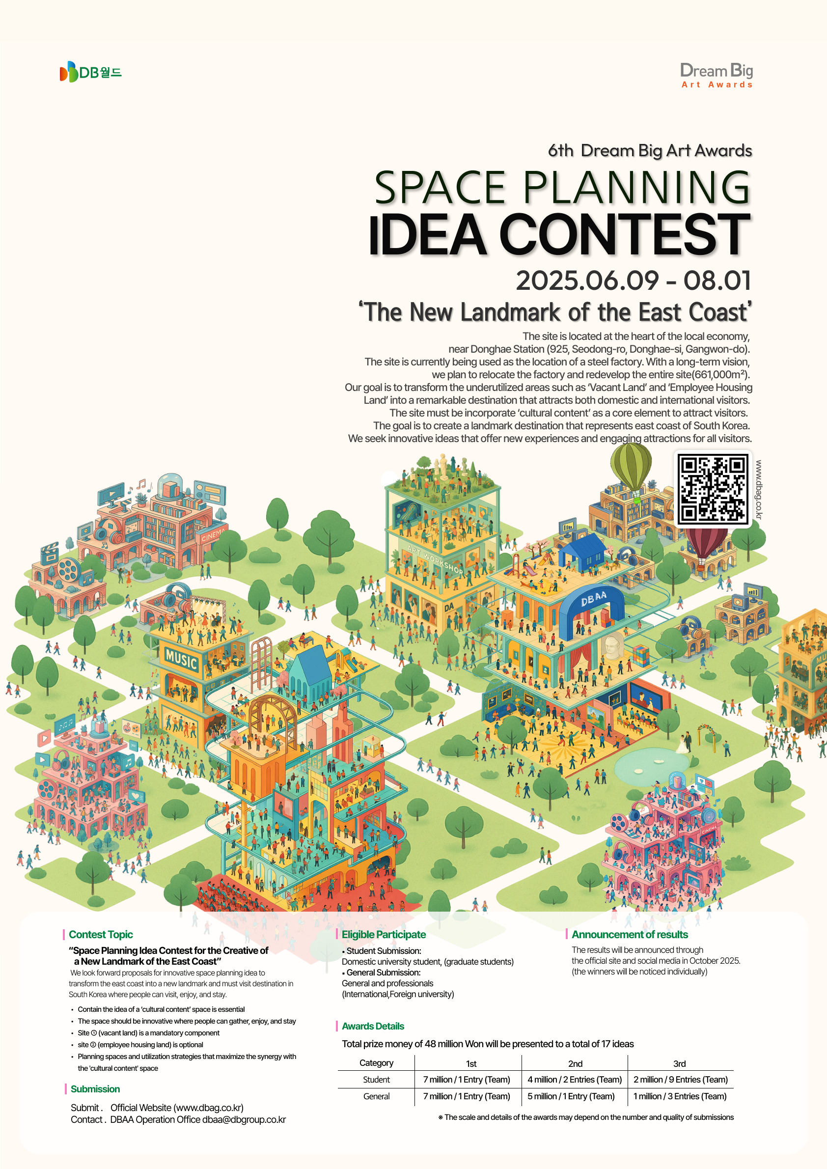 Gallery of The 6th Dream Big Art Awards 2025 Space Planning Idea ...
