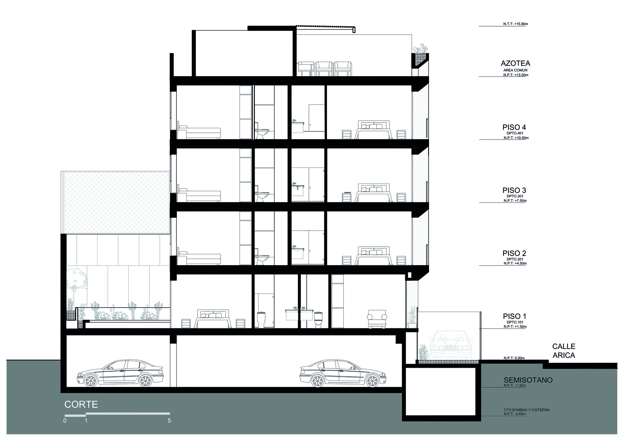 Galeria de Edifício Arica / K+M Arquitectura y Urbanismo - 18