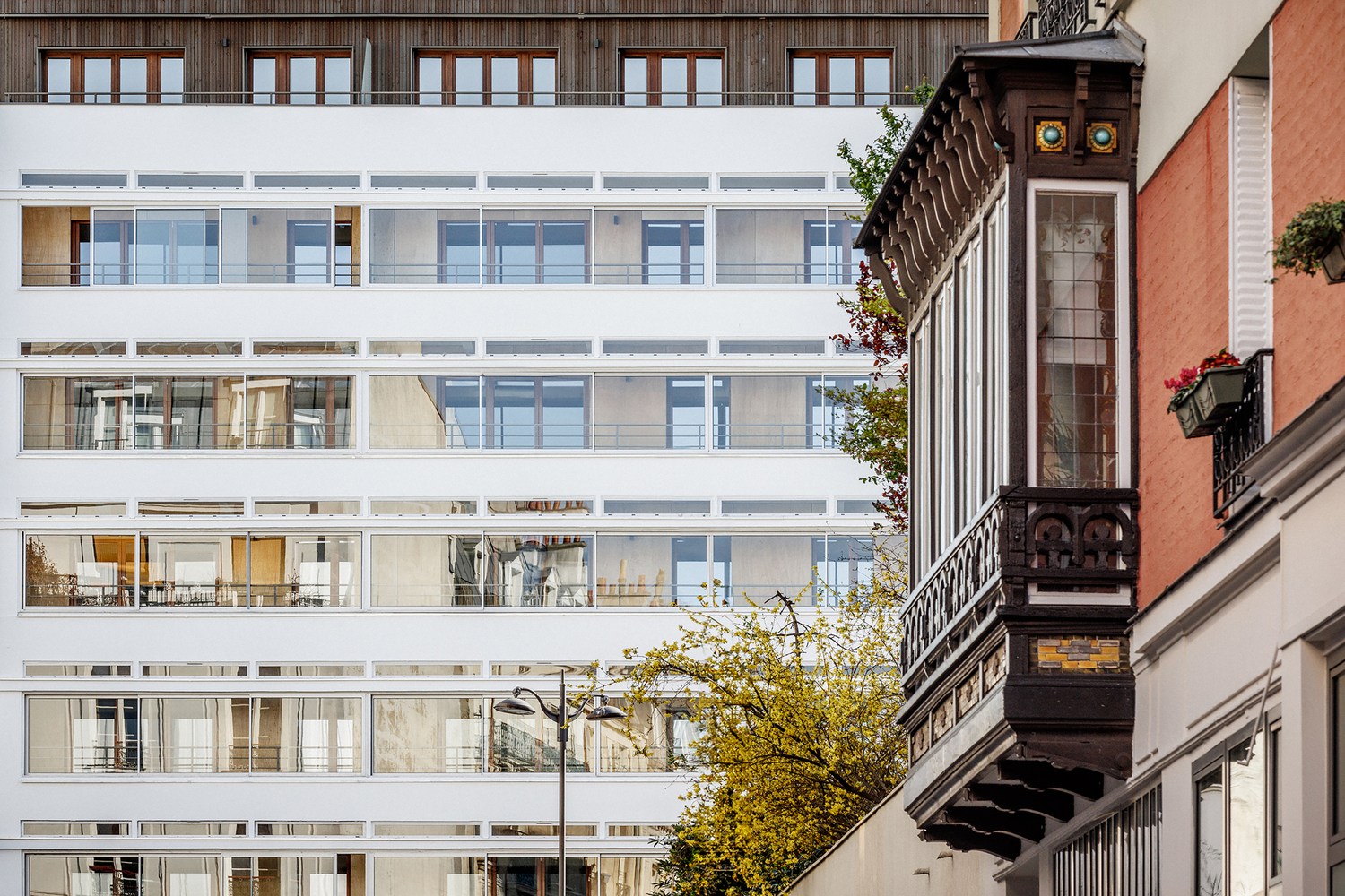 Gallery of Garage Building into 63 Apartment Building / Atelier Tequi ...