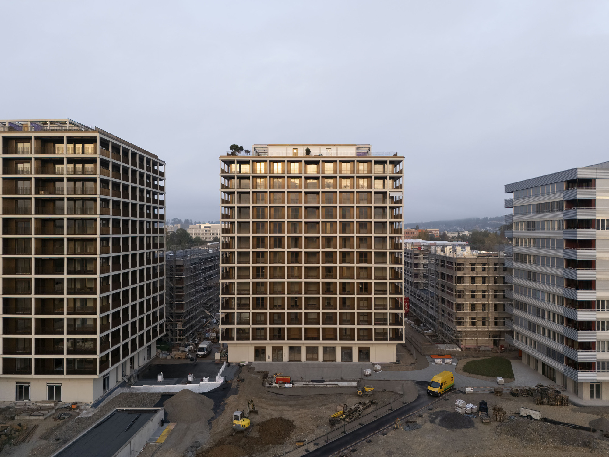 Galeria de Edifícios Max Towers / Max Dudler - 6