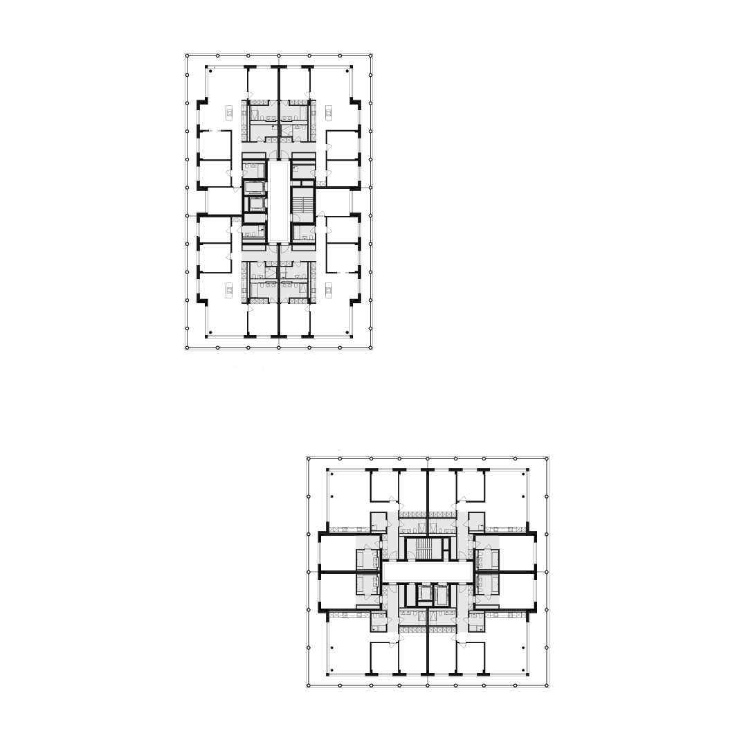 Galeria de Edifícios Max Towers / Max Dudler - 17