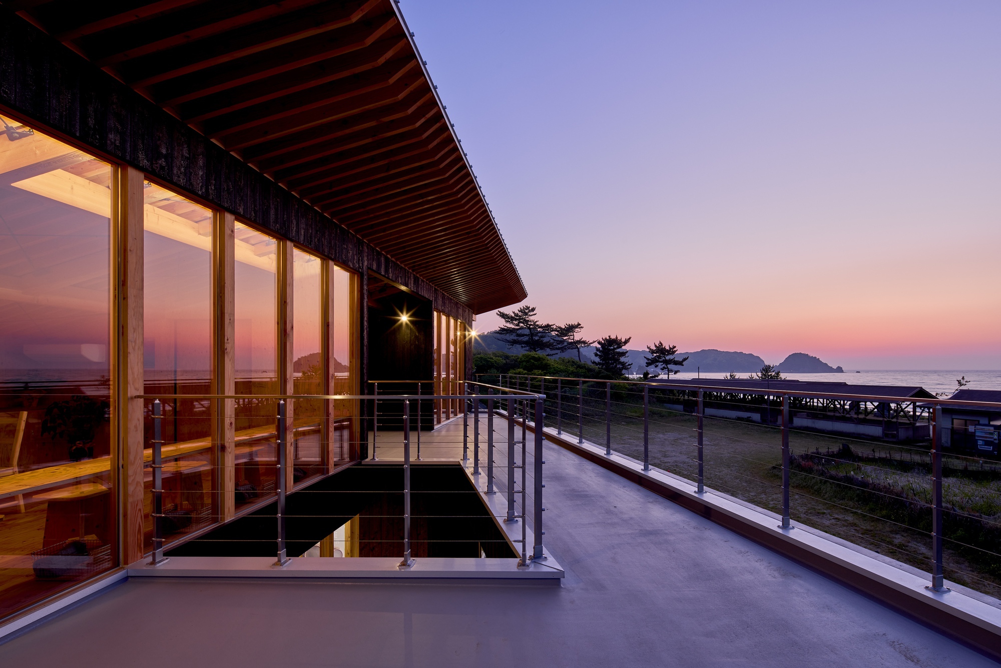 Gallery of Kugami Terrace Sunset Cafe and Small Gallery / REPLUS Co ...