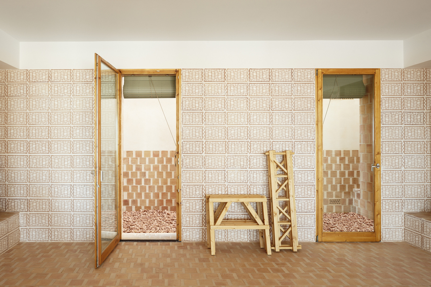 Gallery of Grounded Interiors: Exploring Earth-Based Flooring Through ...