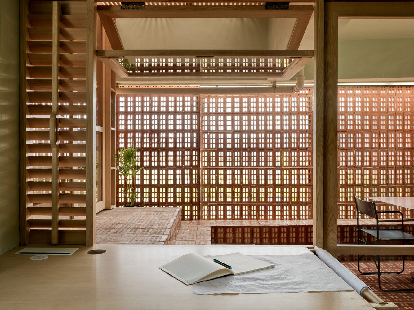 Gallery of Grounded Interiors: Exploring Earth-Based Flooring Through ...
