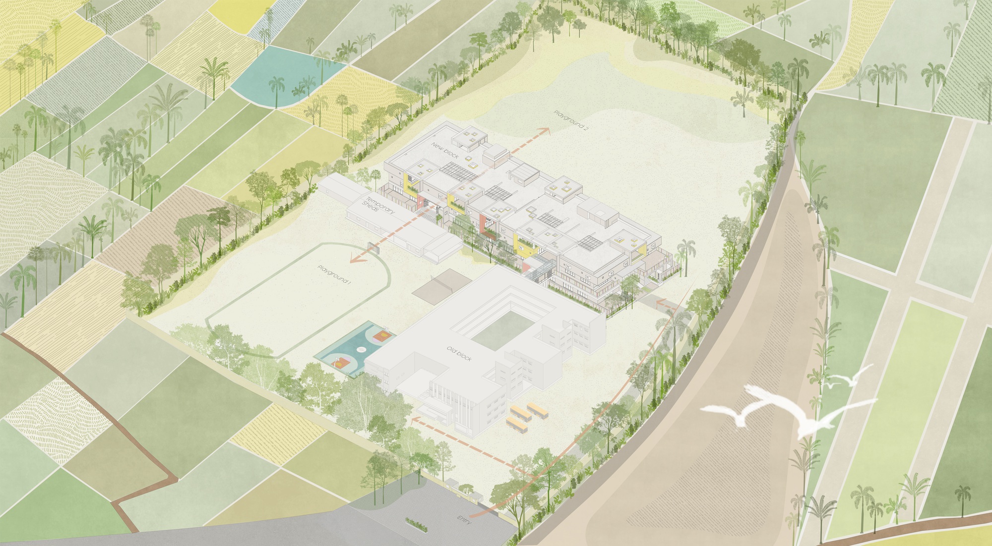 Gallery of Rainbow International School / Spacefiction studio - 31