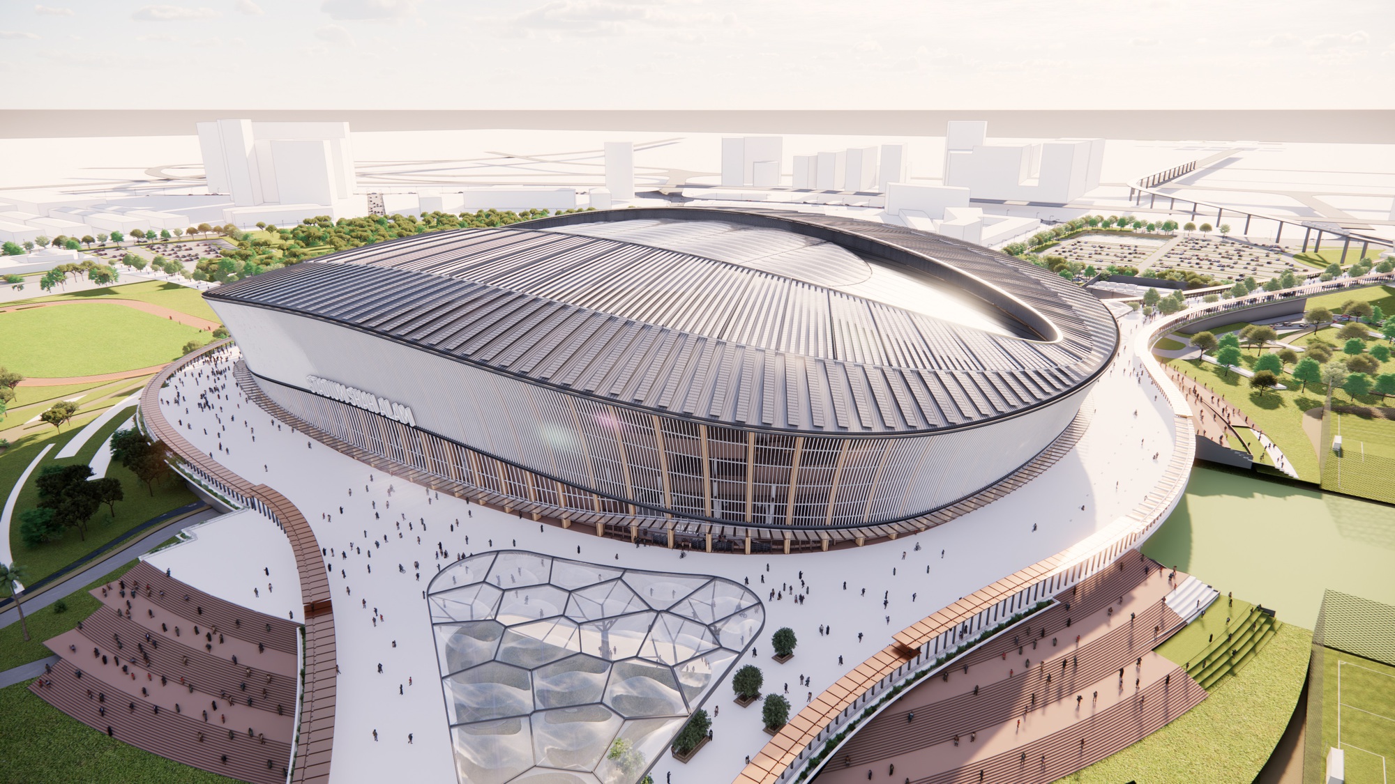 Gallery of Populous Reveals Designs for Shah Alam Sports Complex ...