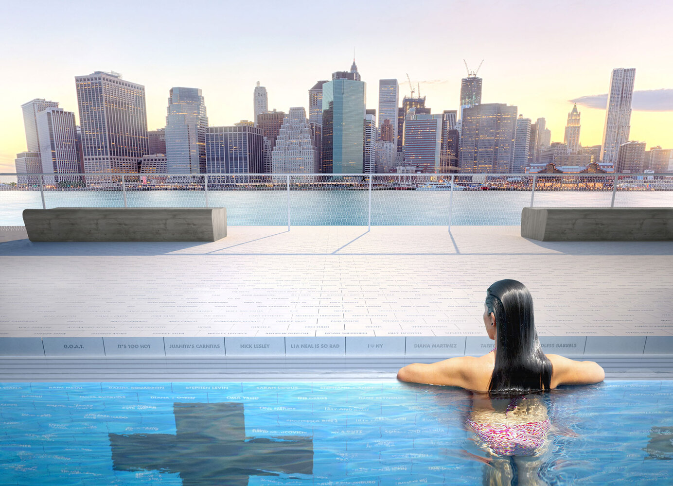 Gallery of NYC’s First River-Based, Water-Filtering Pool Takes Shape at ...
