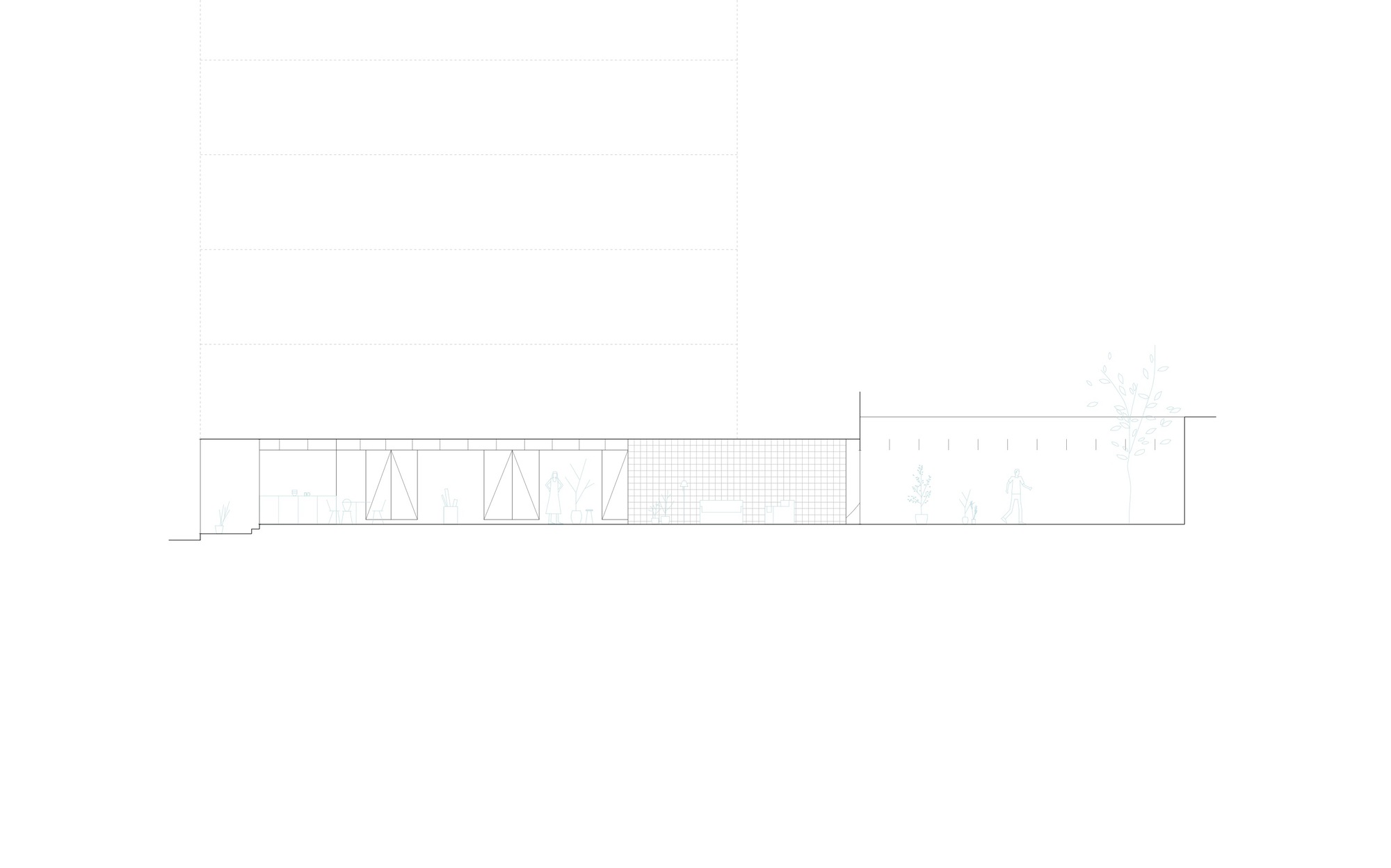 Gallery of Oasis under a Building / fala - 13