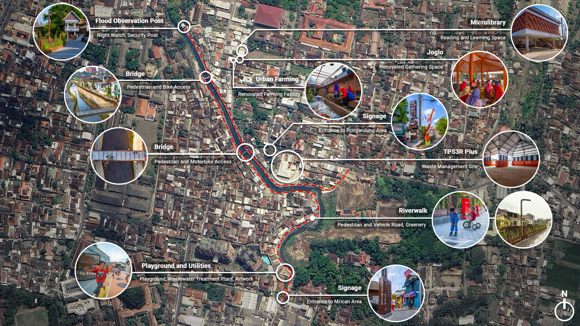 Gallery of Kampung Mrican Phase 1 and Microlibrary Pringwulung / SHAU ...