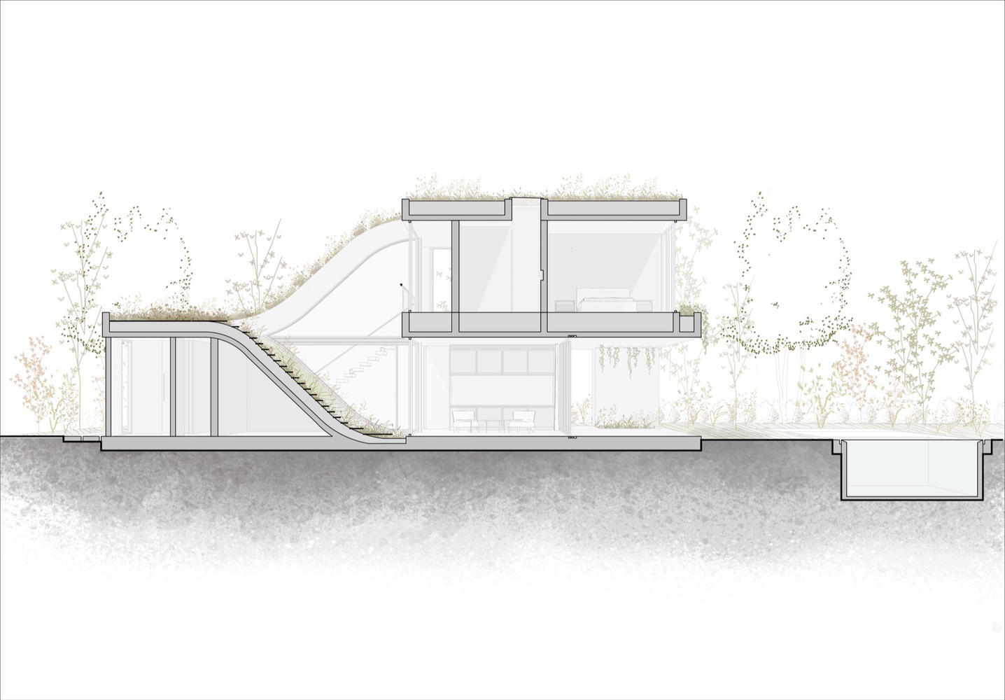 Gallery of Houses in Argentina: Green Roofs That Blend Architecture and ...