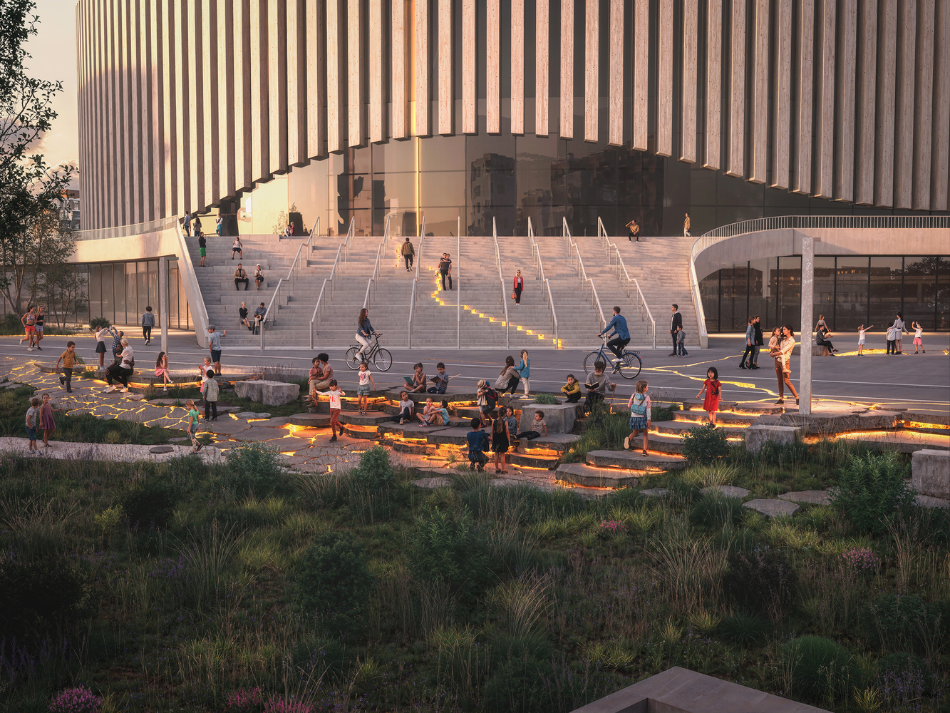 Gallery of BIG Wins Competition to Transform Three Urban Plazas into an ...