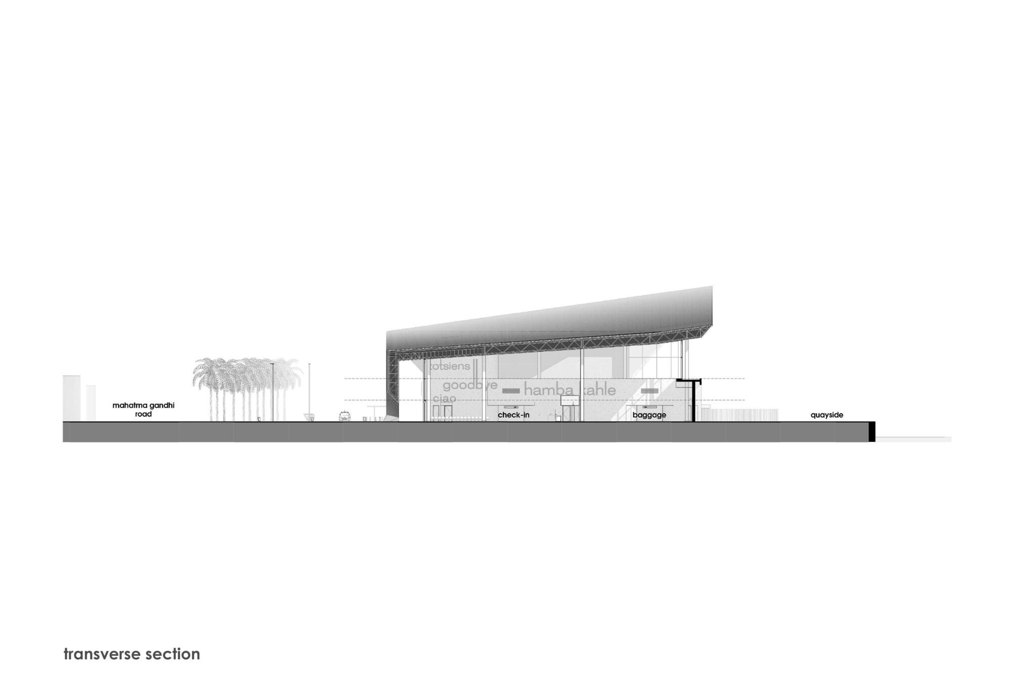 Gallery of Nelson Mandela Cruise Terminal / Elphick Proome Architecture ...