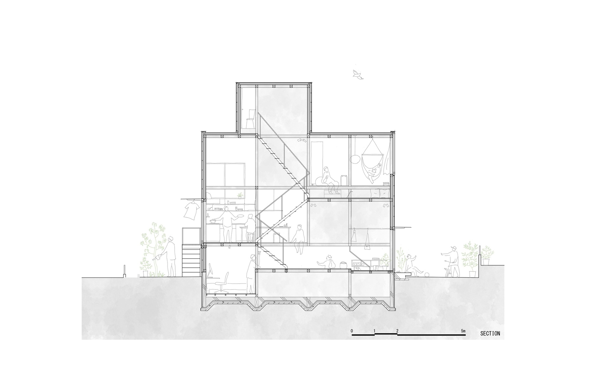Gallery of Chigasaki House / Tamada & Wakimoto Architects - 20