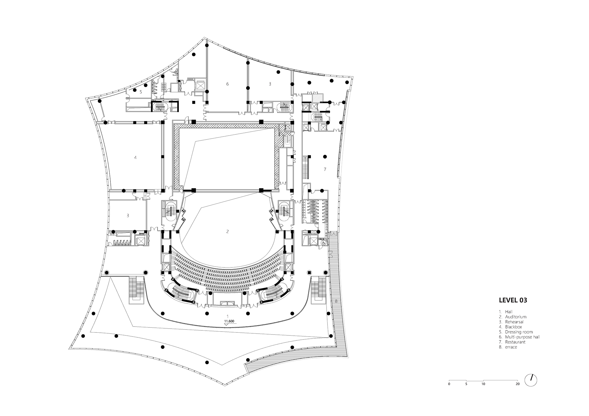 Gallery of The West Bund Grand Theater / SHL - 31