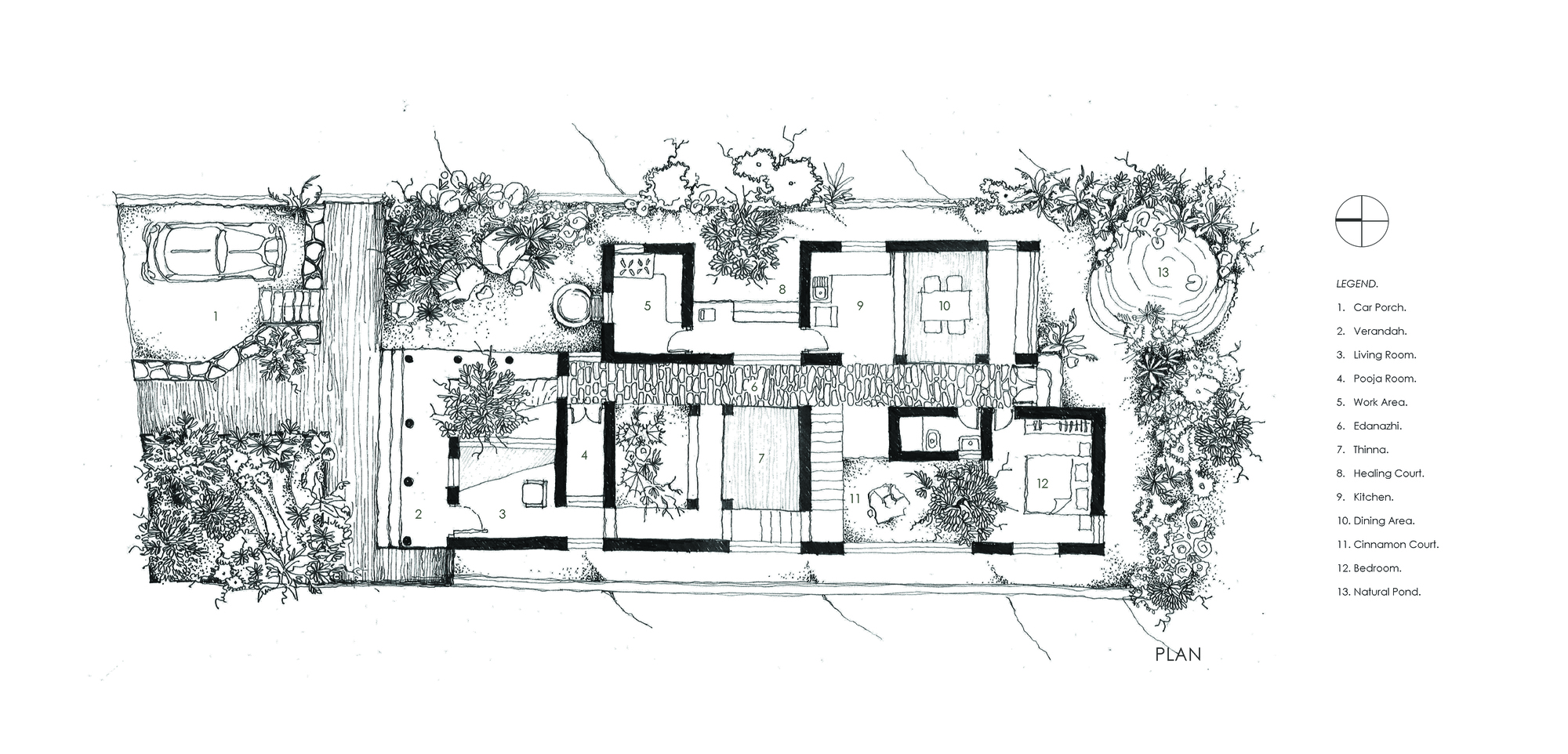 Gallery of Of Trees and Gods and Mud House / Urava Architecture - 20
