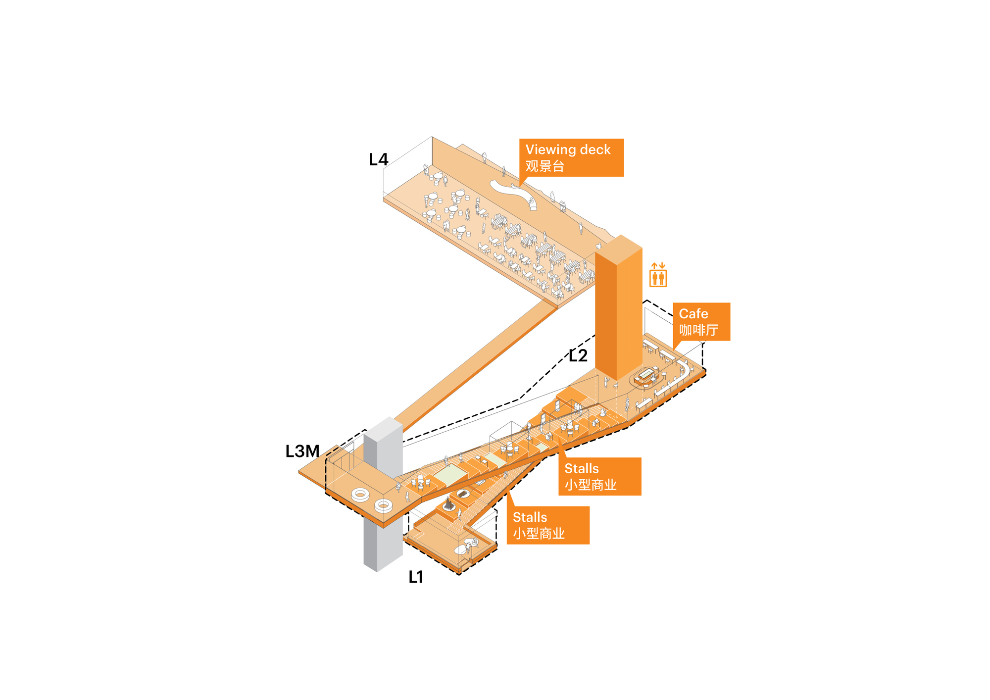 Galeria de Centro de Sonhos GATE M / MVRDV - 42