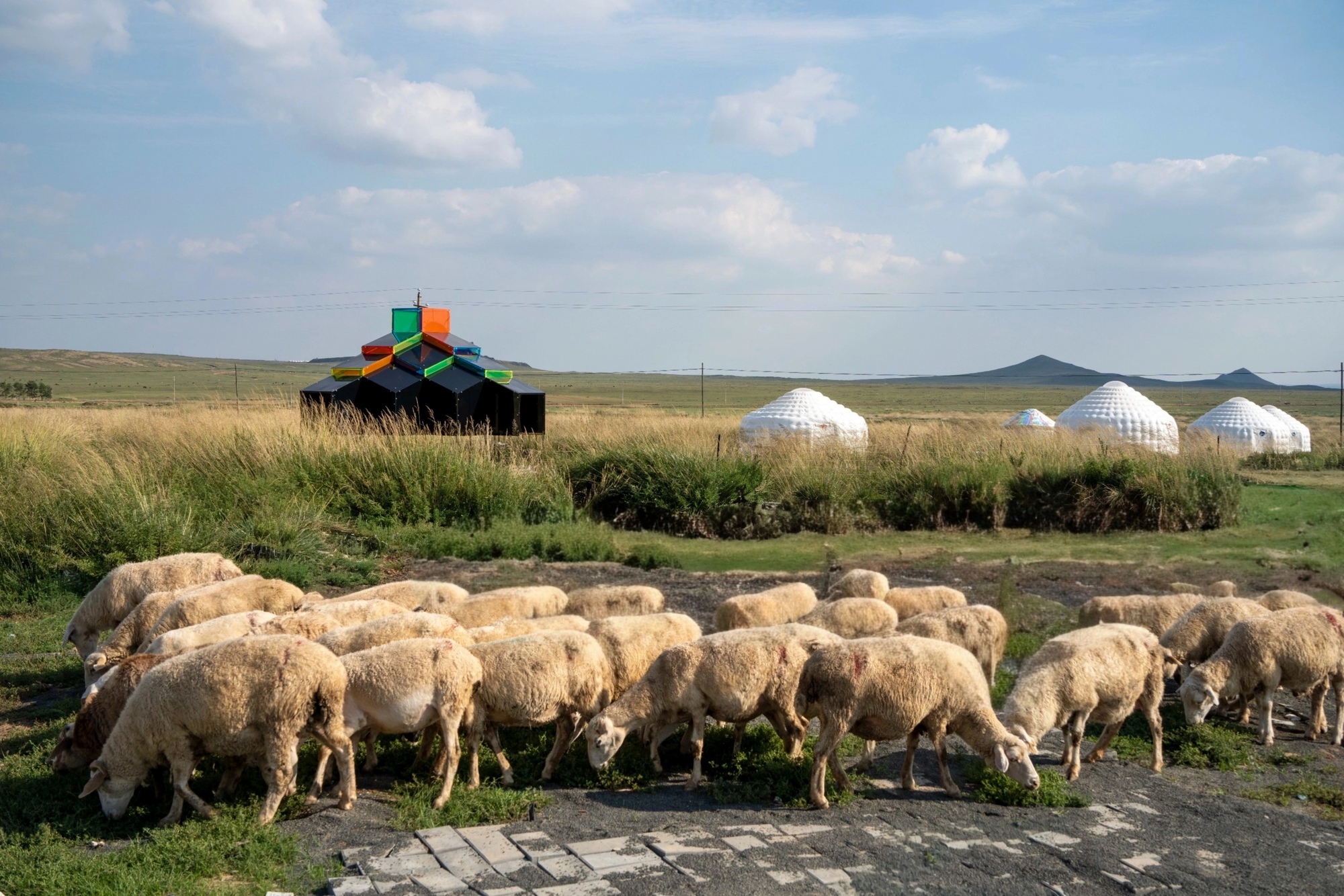 Gallery of Modern Mongolian Ger Installation / Ger Atelier - 2