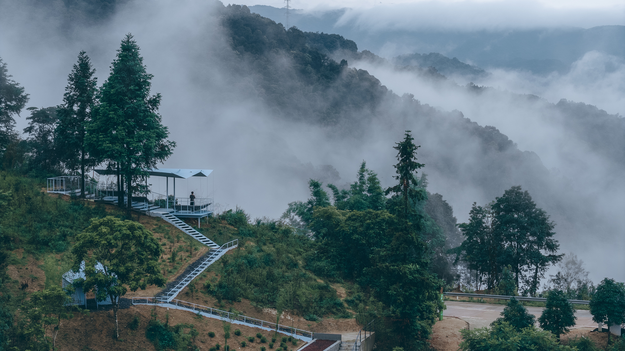 Gallery of Half-Mountain Cloud Station / Qing Studio + Li Nu - 9