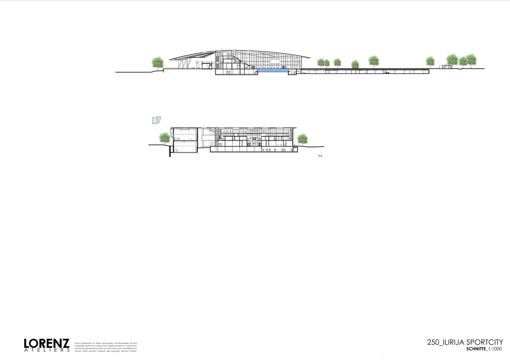 Gallery of Ilirija Sportcity / LORENZATELIERS - 22
