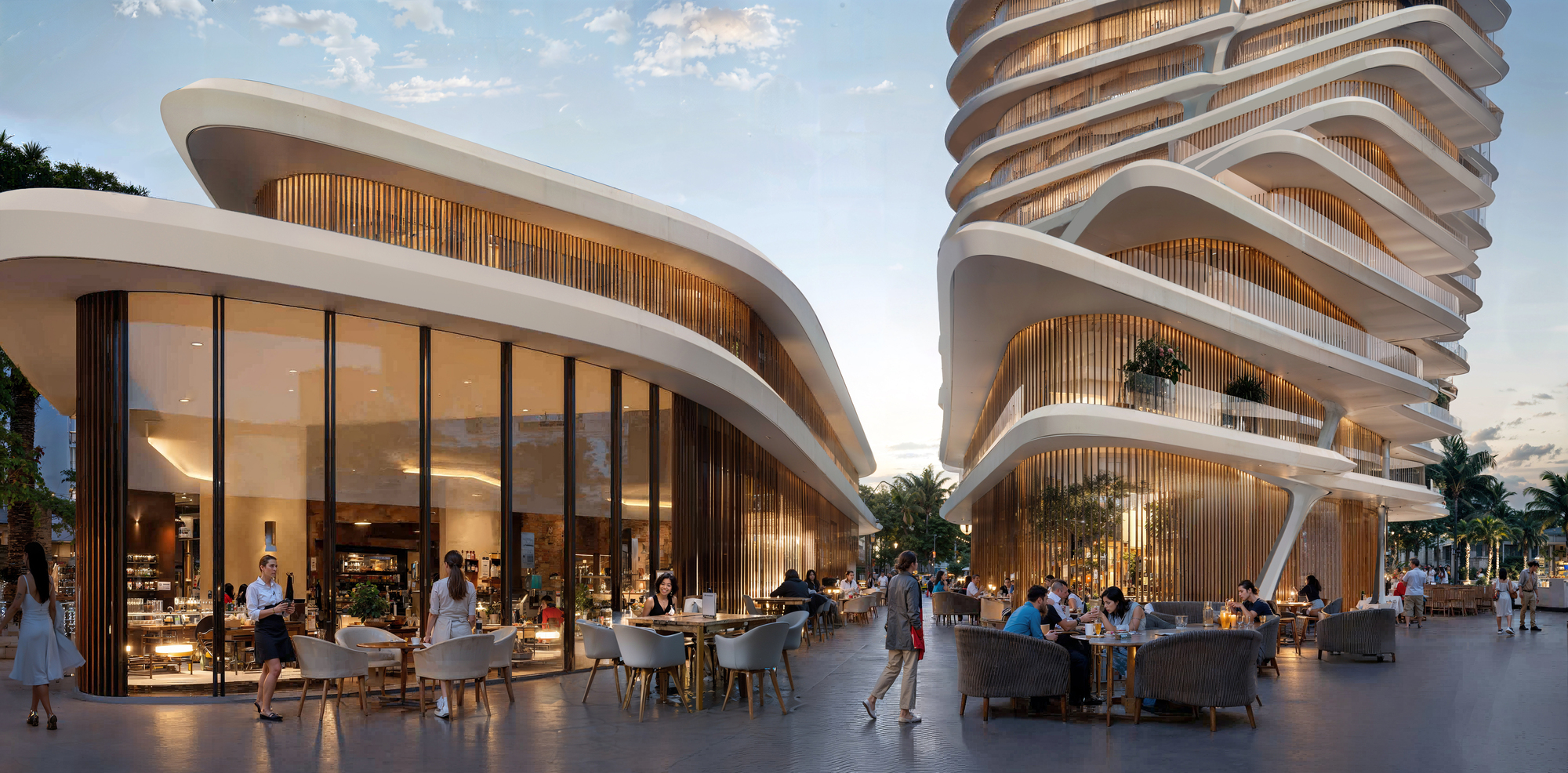 Gallery of Zaha Hadid Architects Unveils Images of a New Housing ...