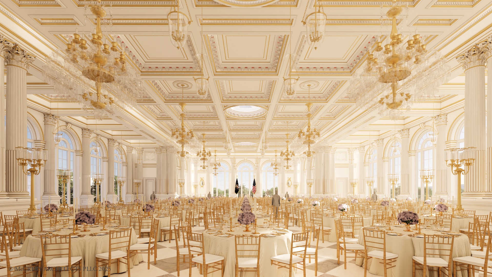 Gallery of The White House Announces Plans for New Ballroom Designed by ...