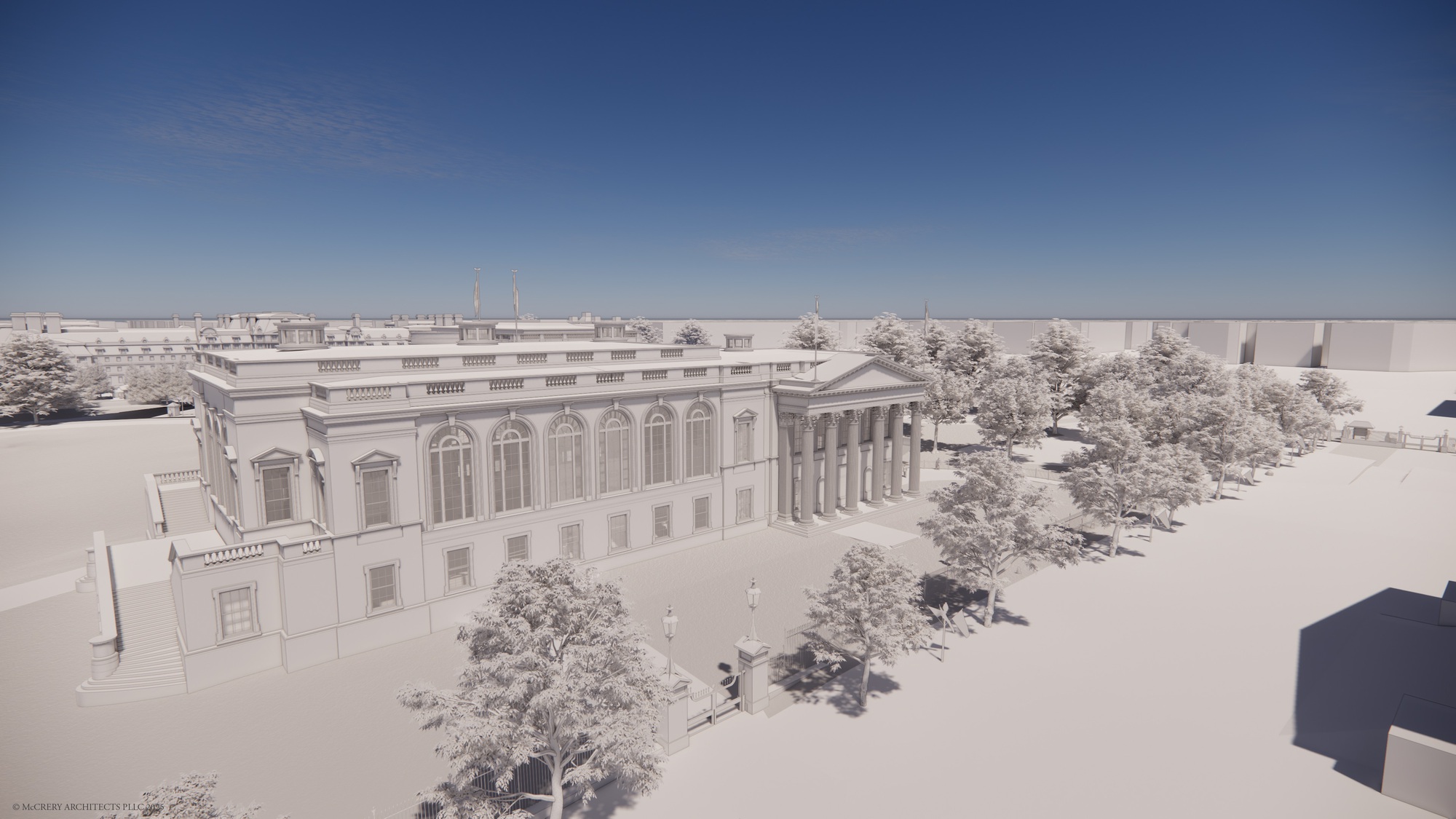 Gallery of The White House Announces Plans for New Ballroom Designed by ...