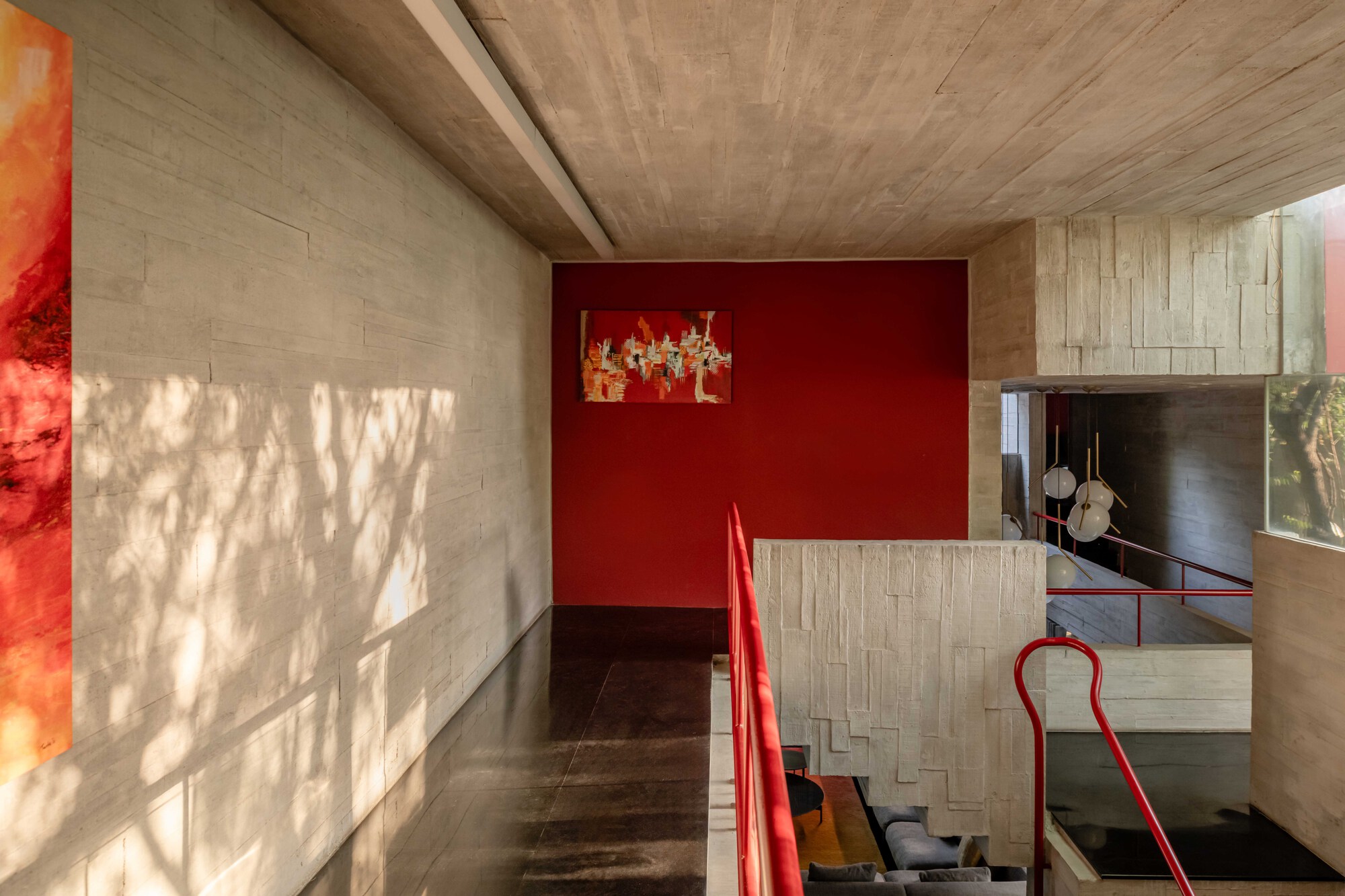 Gallery of Trees Sliced Through Residence / Matharoo Associates - 9