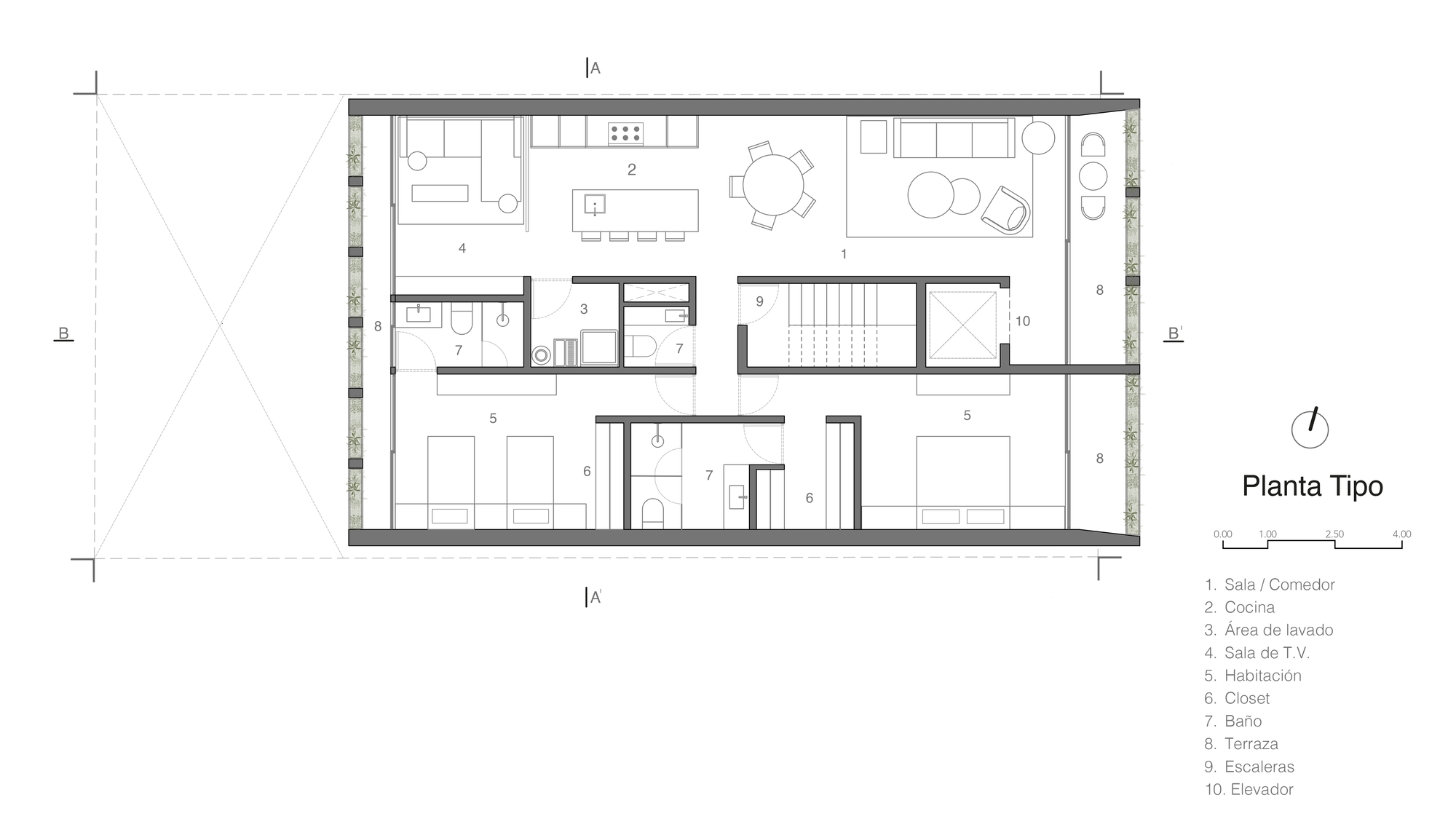 Galería de Edificio Nuevo León 207 / CRB Arquitectos - 20